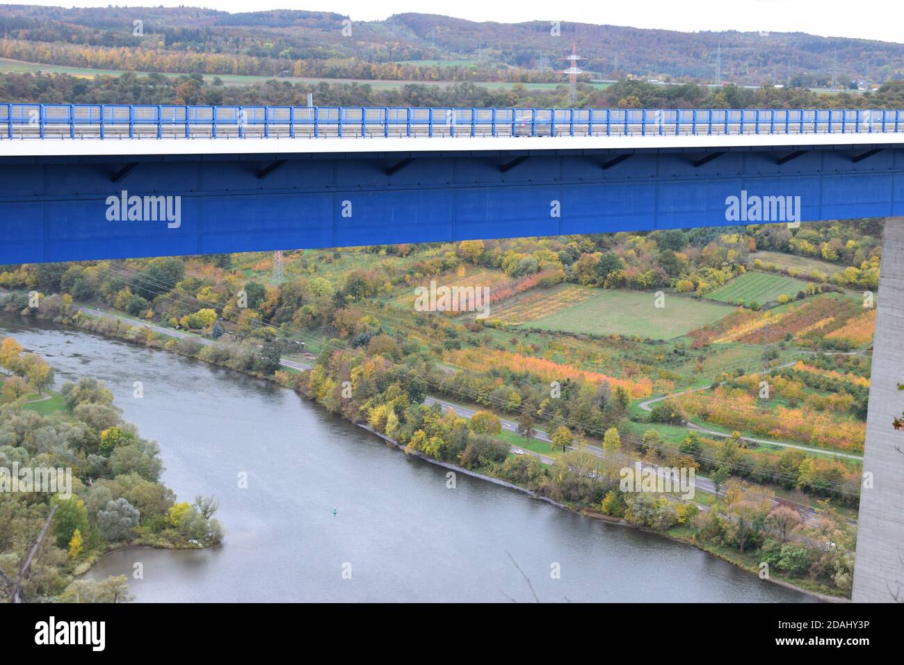 Autobahn bridge of the A61, Moseltalbrücke Stock Photo - Alamy
