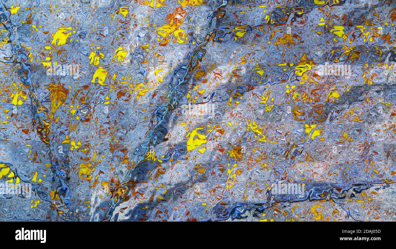 Illustration of a colorful abstract drawing - perfect for wallpapers ...