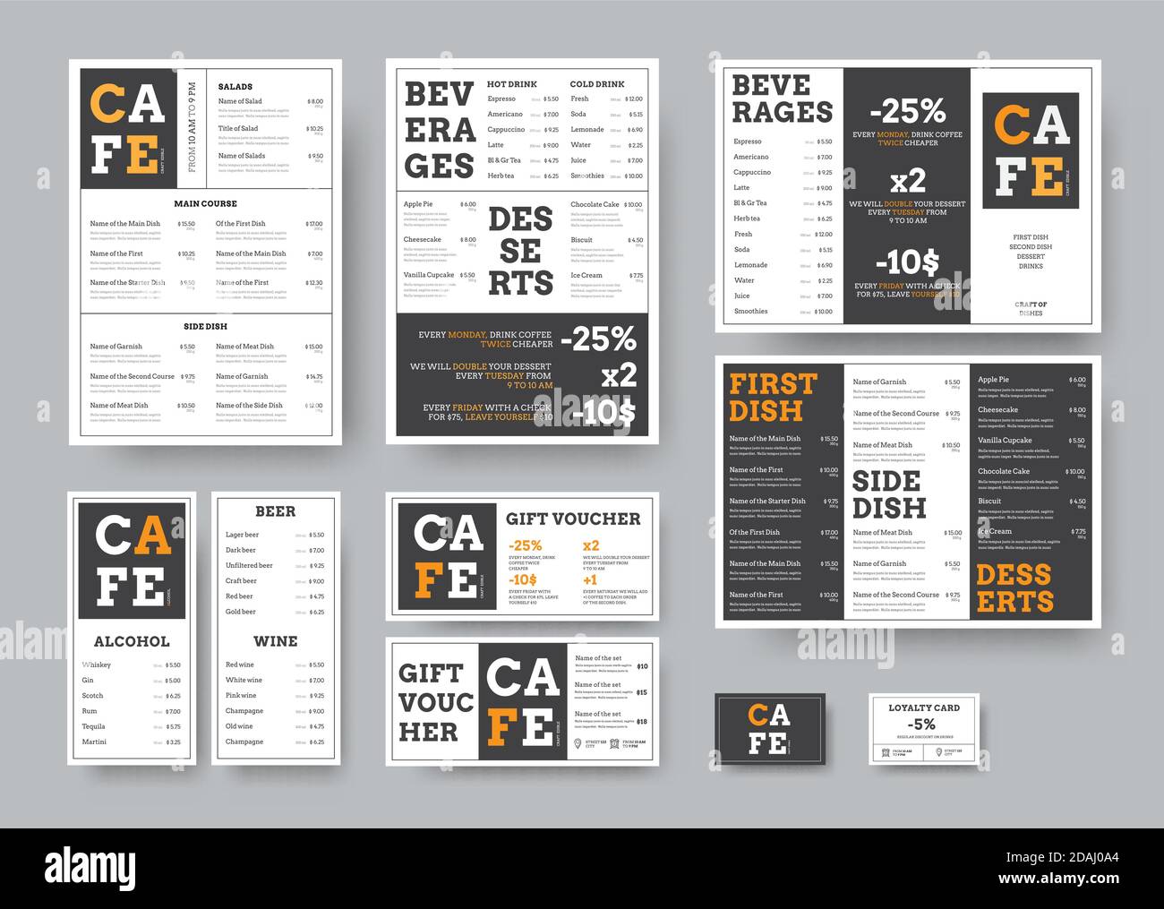Set Menu Design Templates