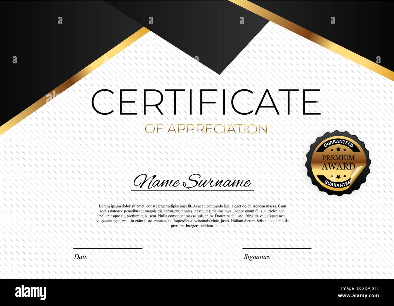 Certificate template Background. Award diploma design blank. Vector ...