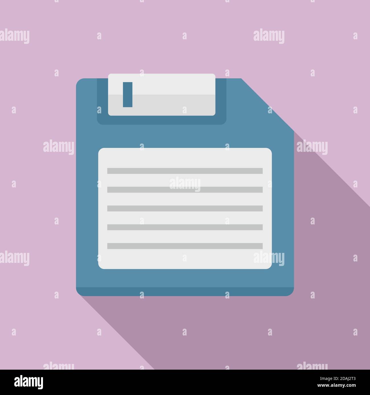 Storage floppy disk icon, flat style Stock Vector Image & Art - Alamy