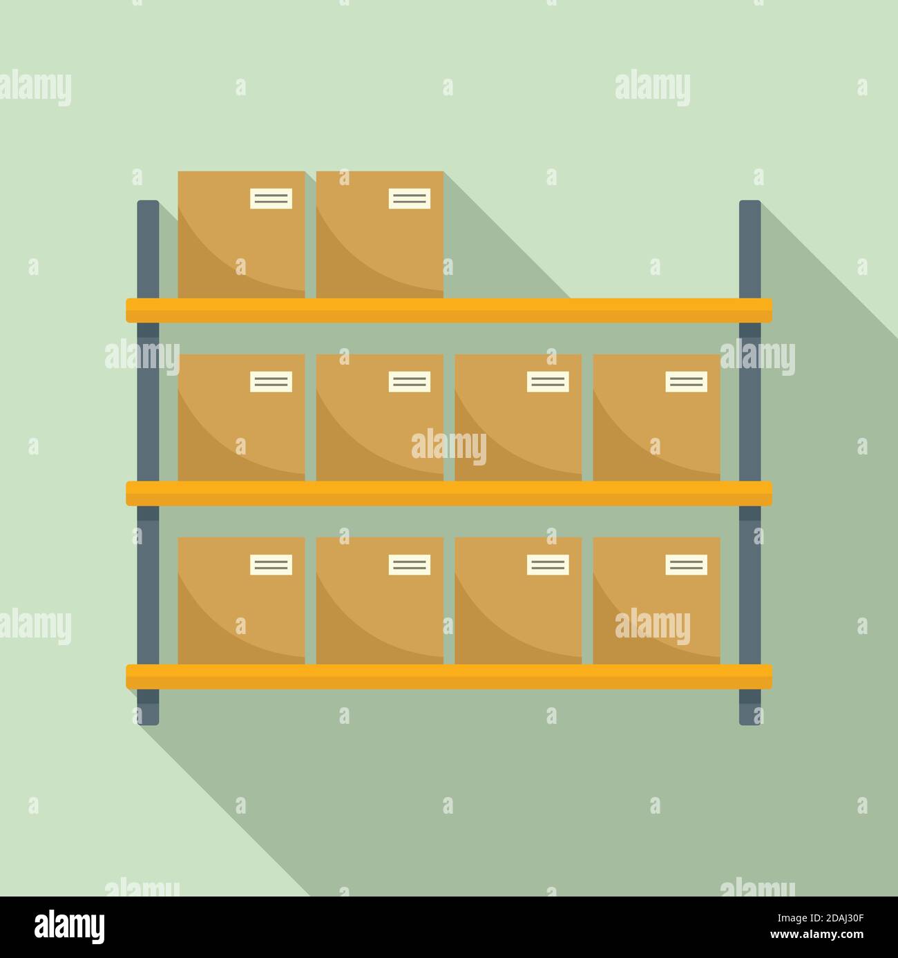 Parcel rack Stock Vector Images - Alamy