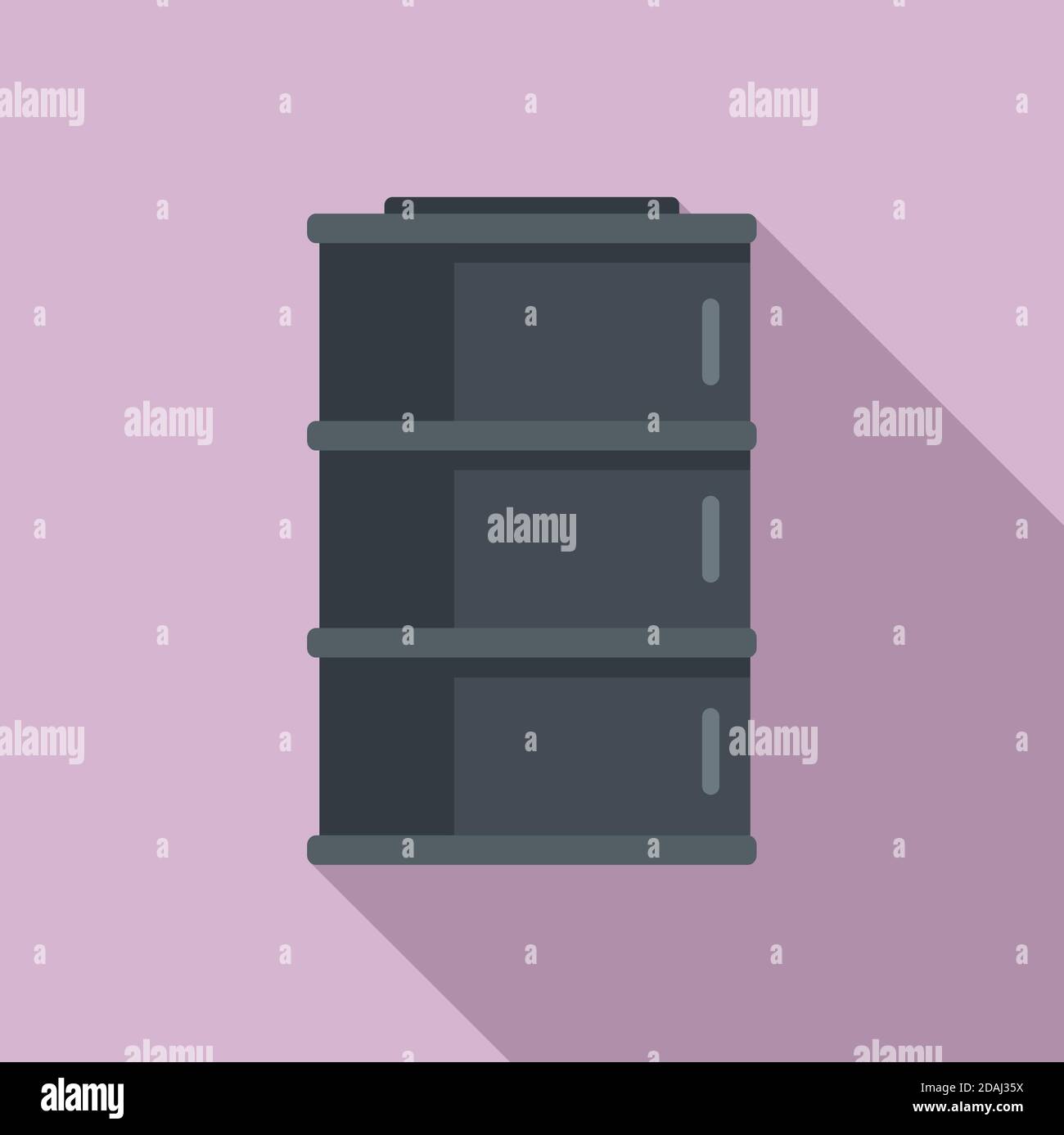 Storage oil barrel icon, flat style Stock Vector Image & Art - Alamy