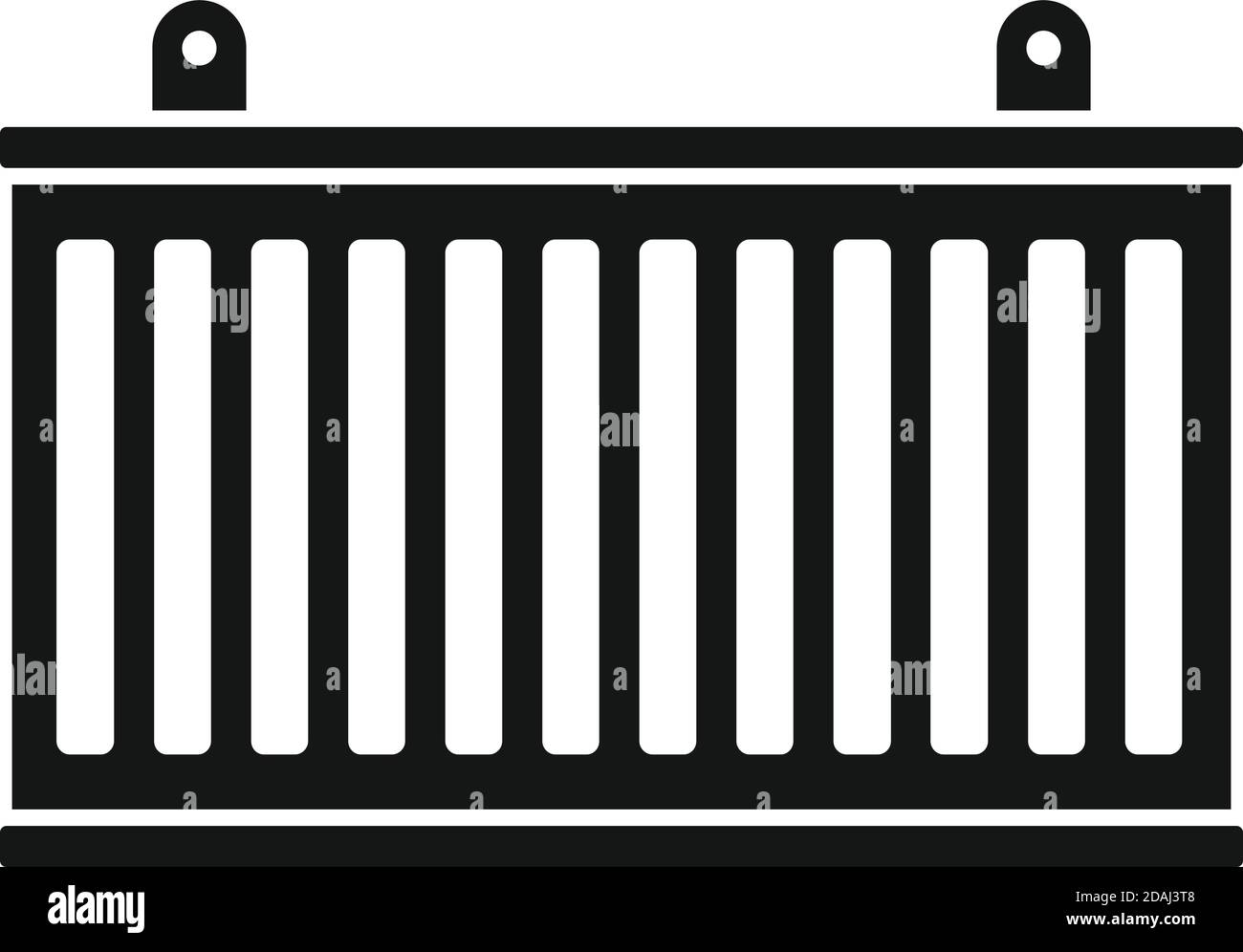 Storage cargo box icon, simple style Stock Vector Image & Art - Alamy