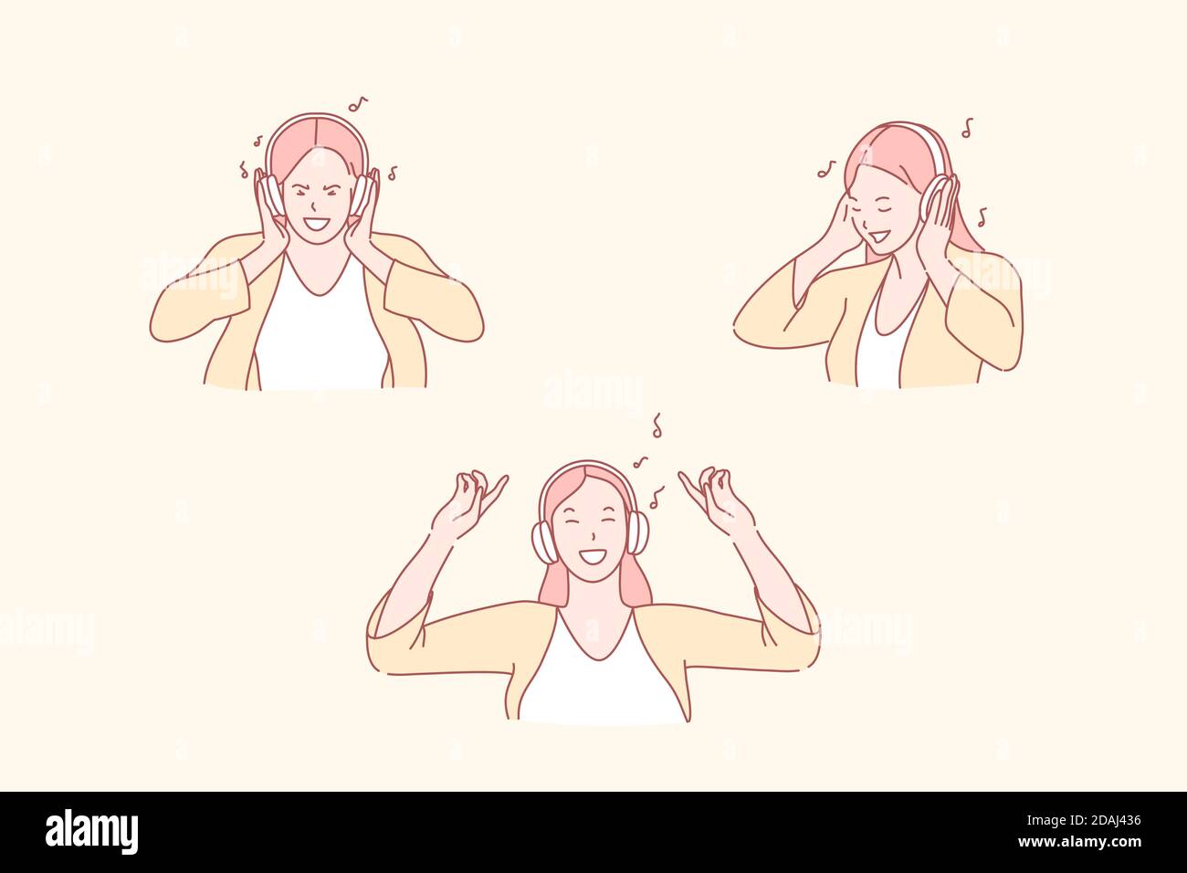 Listen move Stock Vector Images - Alamy