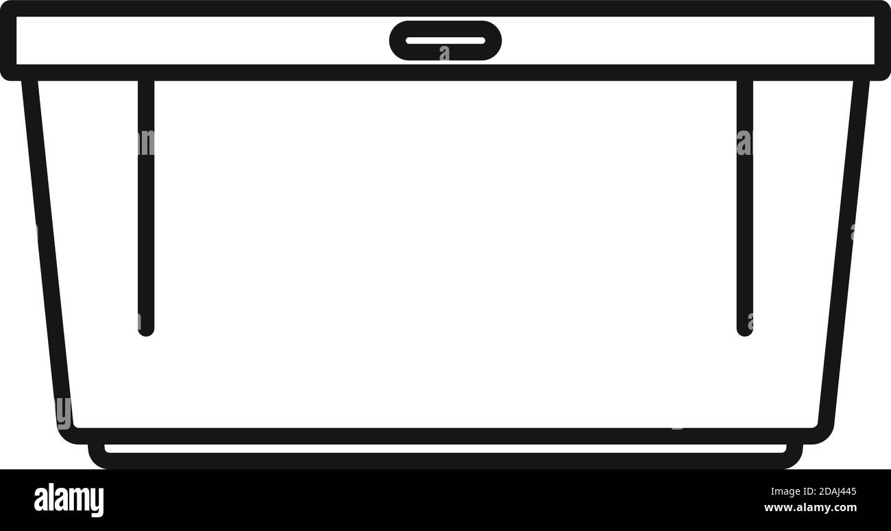 Container blank square vector drawing hi-res stock photography and ...