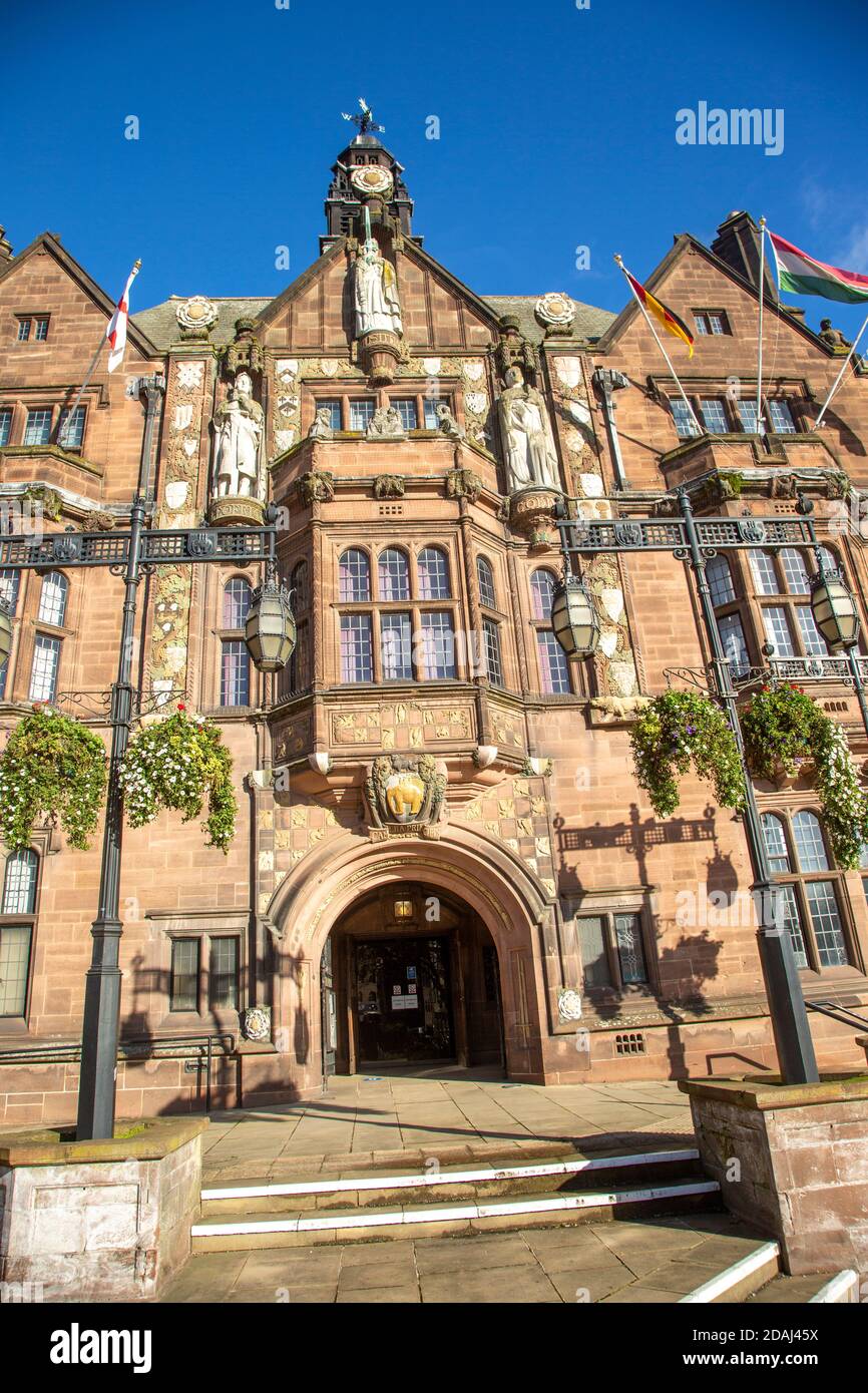 The Council House building opened 1917, Tudor style 20th century ...