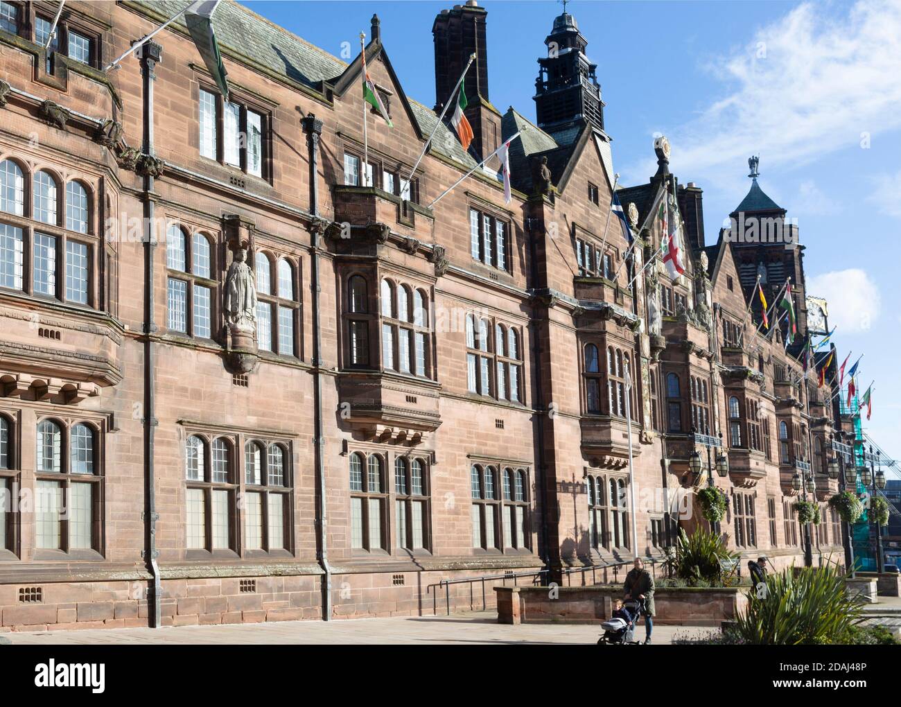 The Council House building opened 1917, Tudor style 20th century ...