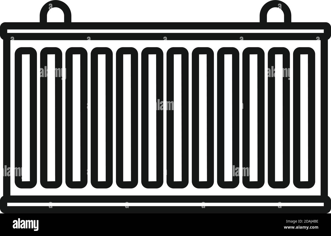 Storage cargo box icon, outline style Stock Vector Image & Art - Alamy
