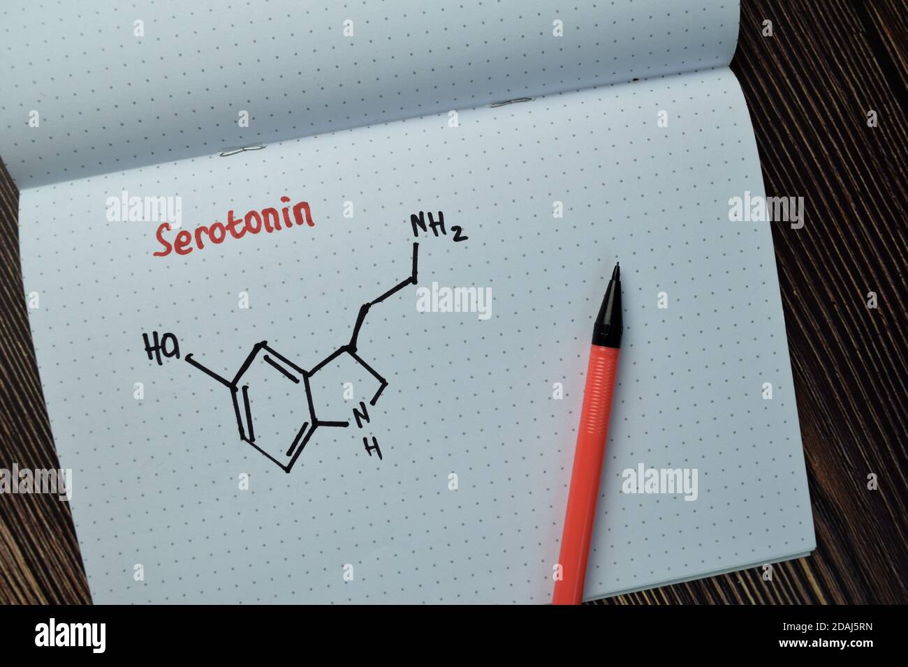 Chemistry chemical formula serotonin hi-res stock photography and ...