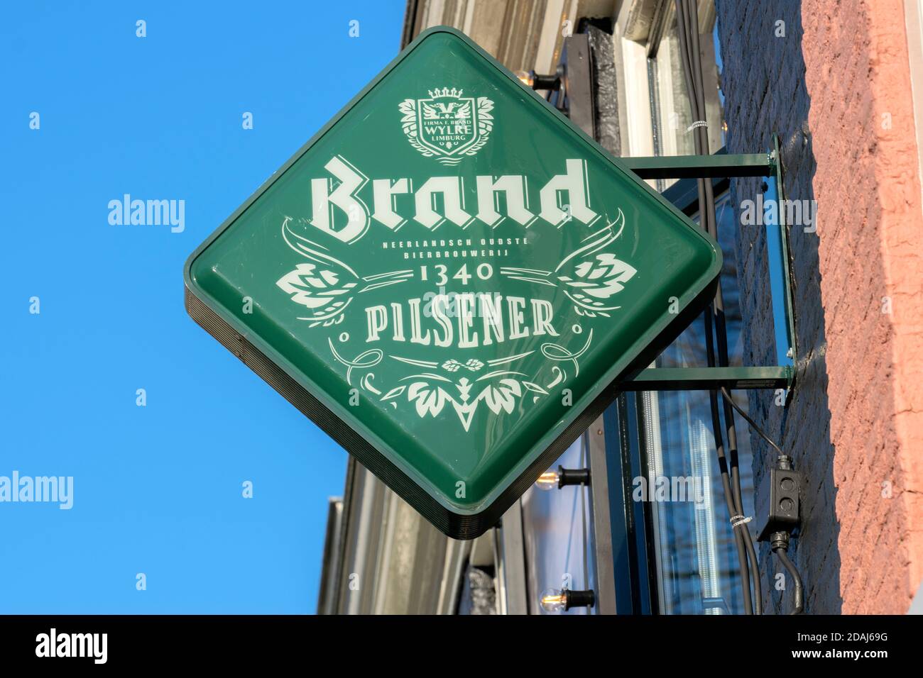 Billboard Brand Bier At Utrecht The Netherlands 27-12-2019 Stock Photo ...