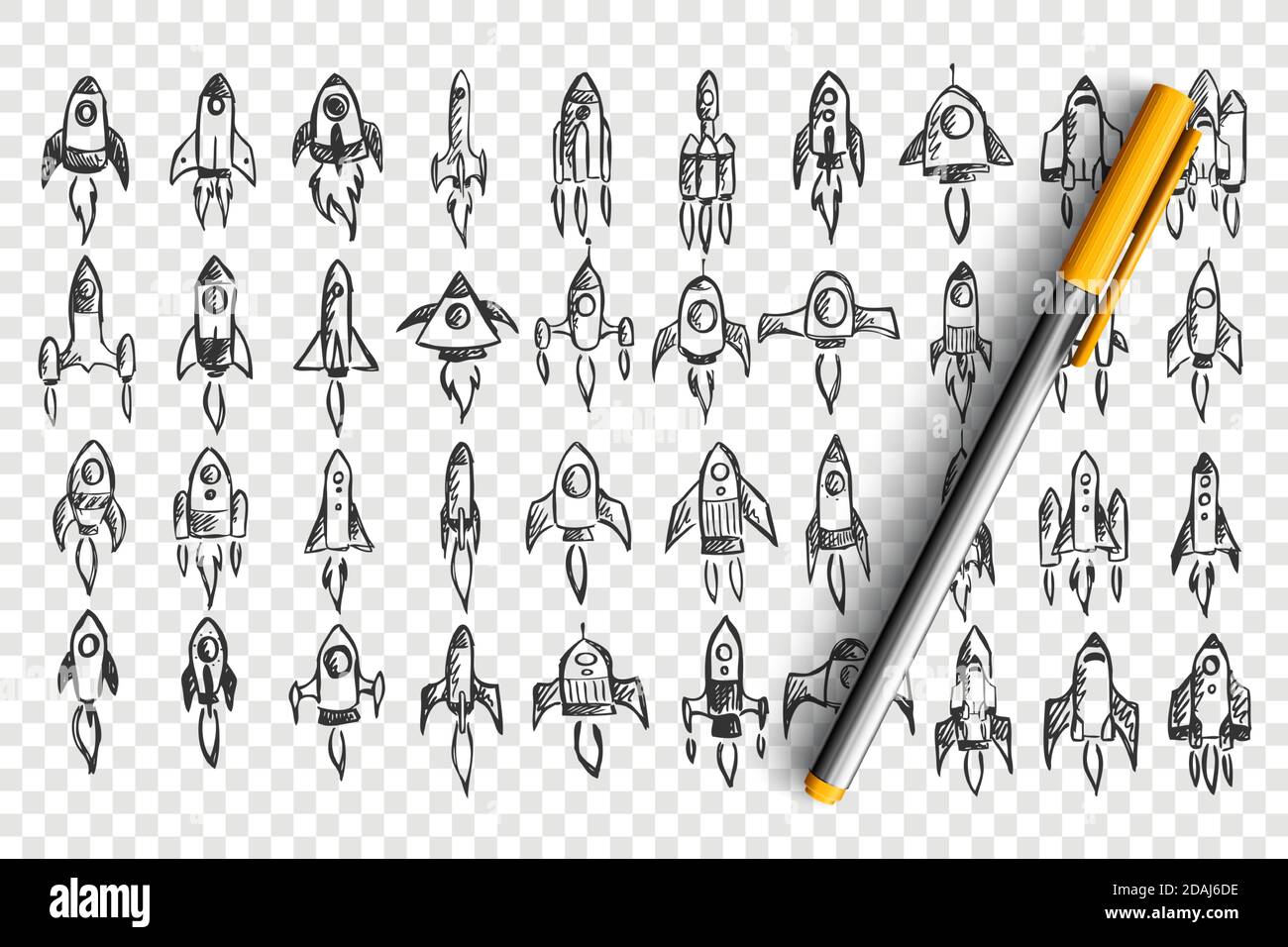 Rockets missile Stock Vector Images - Alamy