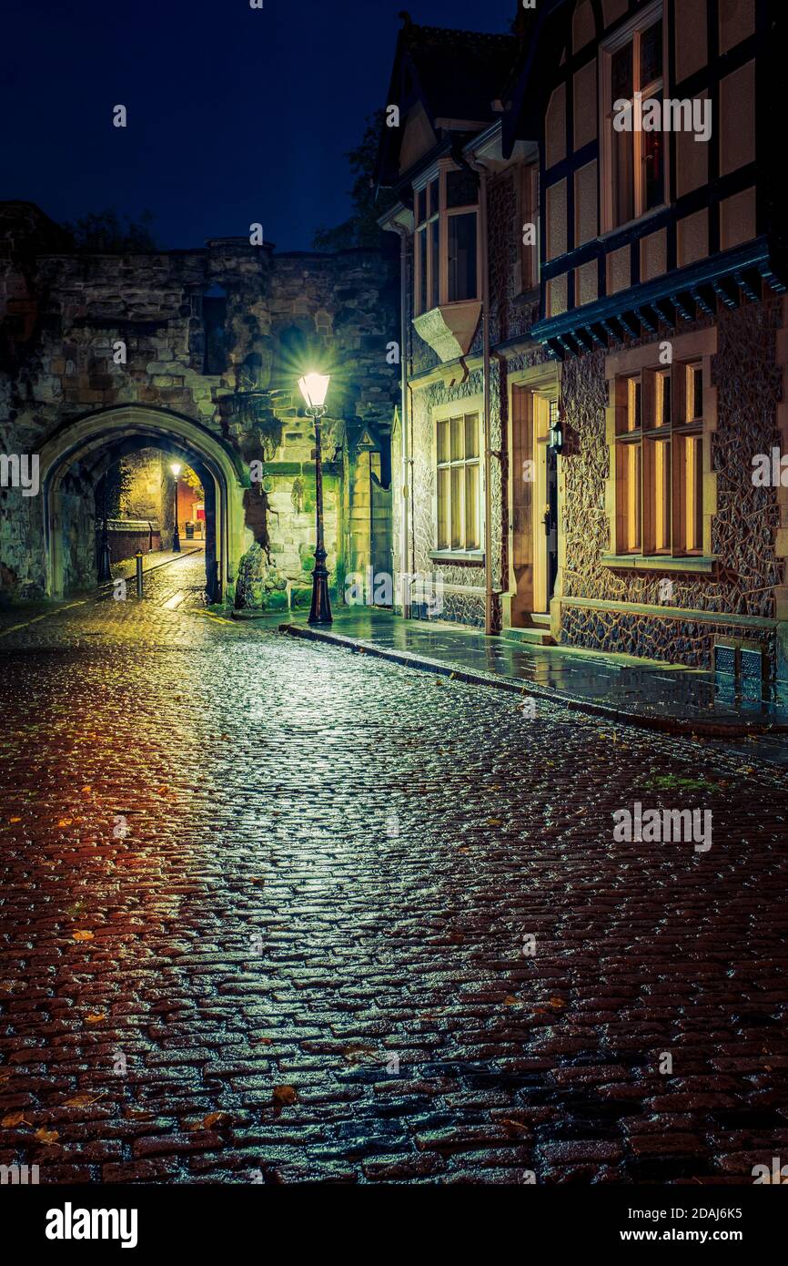 Turret Gateway in the oldest part of Leicester and once part of the ...