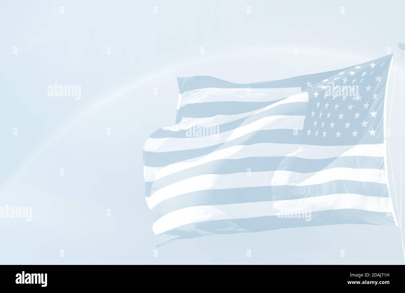 American flag cloudy background hi-res stock photography and images - Alamy