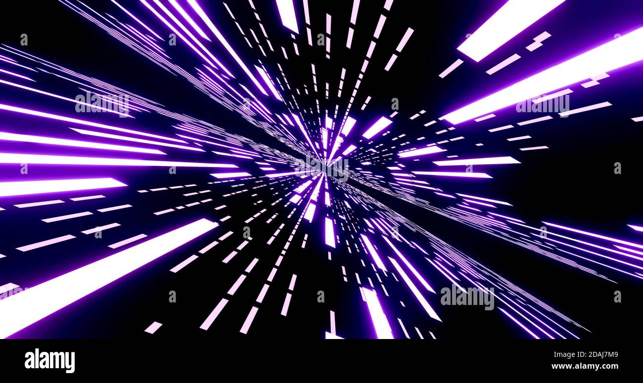 Abstract glow neon purple lines and stripes. Retro futuristic ...