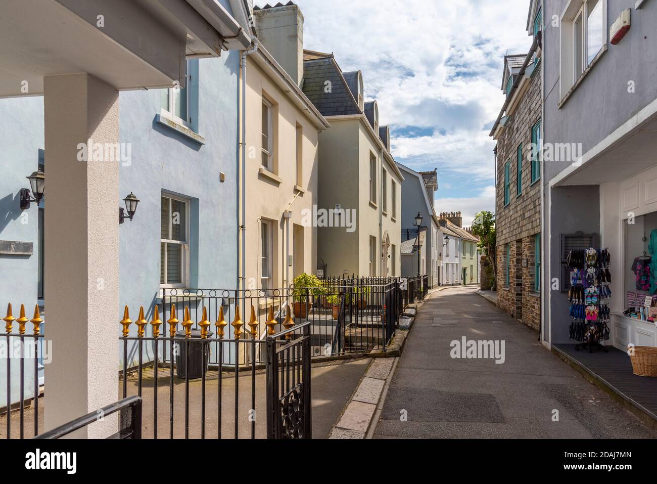 Houses in cornwall hi-res stock photography and images - Alamy