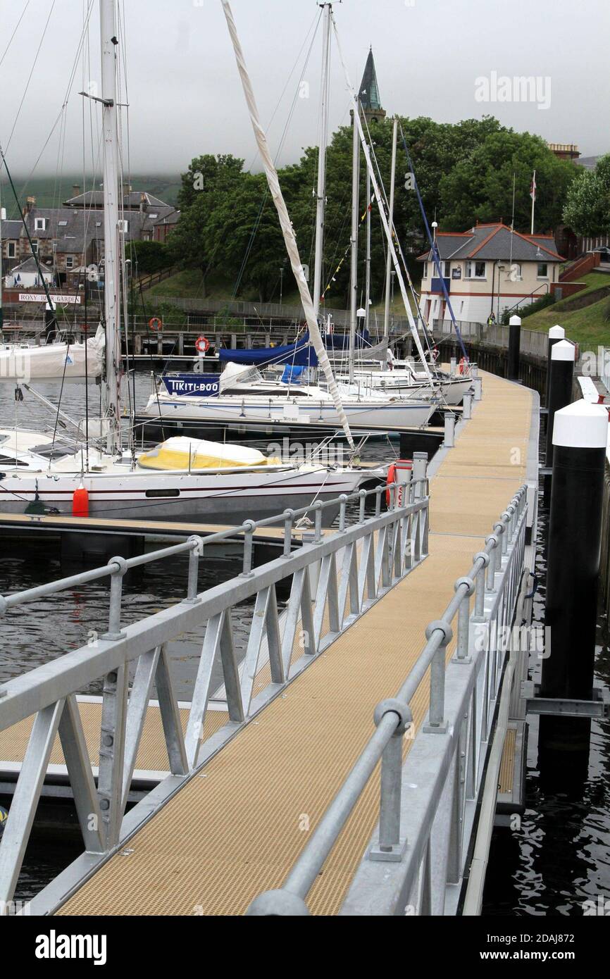 Girvan Harbour, Ayrshire, Scotland, UK Stock Photo - Alamy