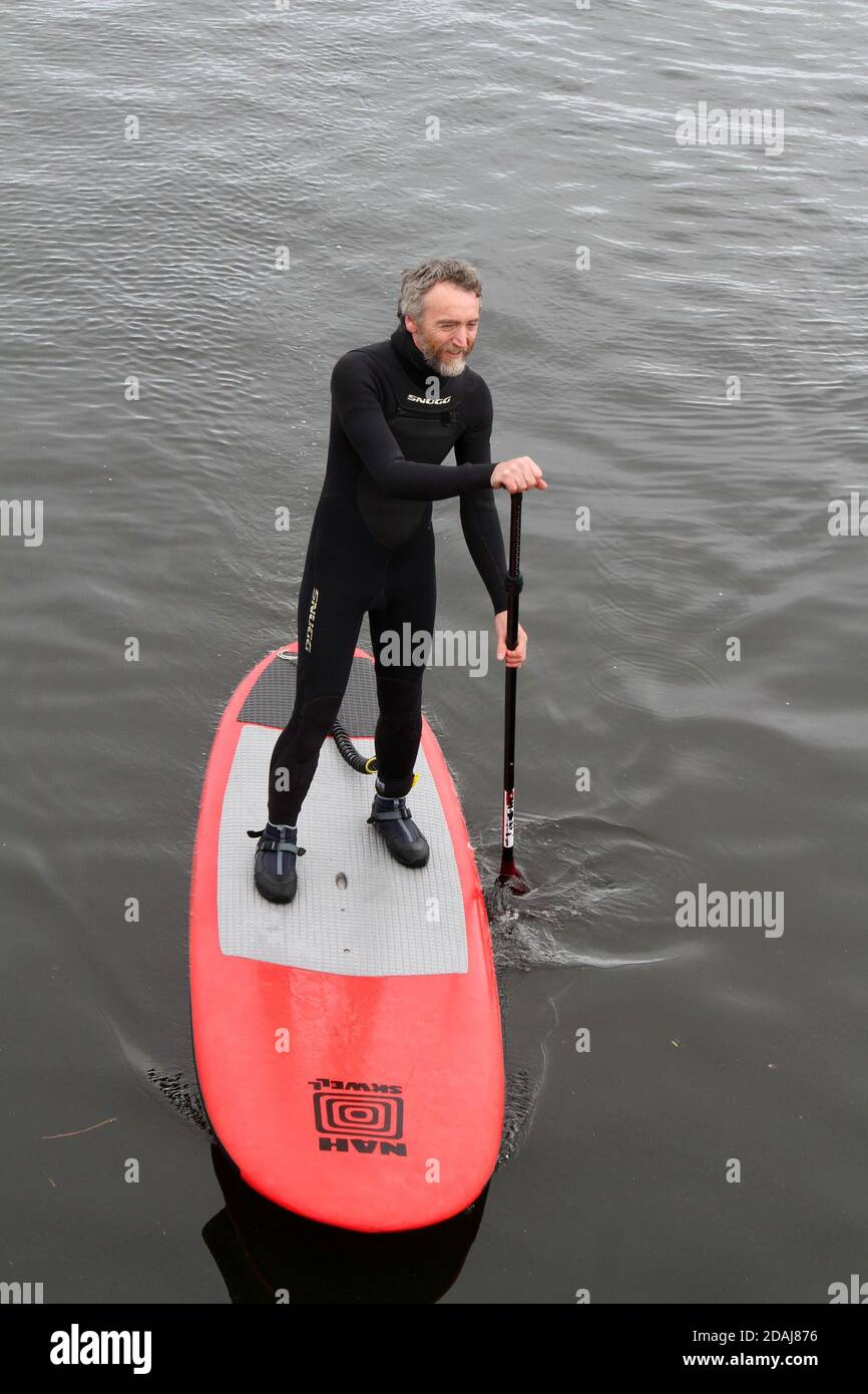 Girvan Harbour, Ayrshire, Scotland, UK Official opening of new pontoons ...