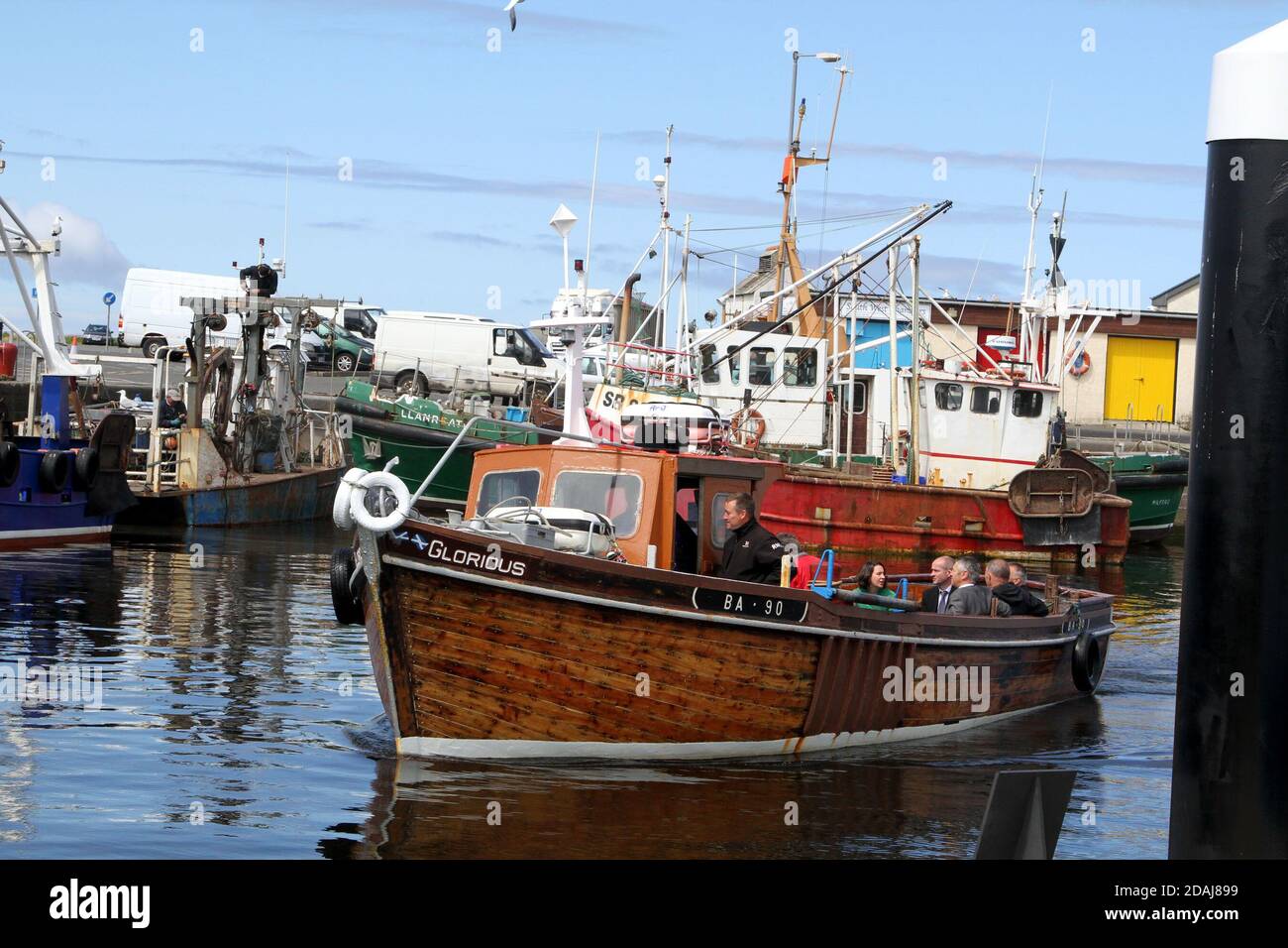 Girvan Harbour, Ayrshire, Scotland, UK Stock Photo - Alamy