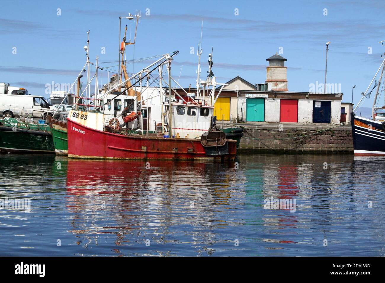 Girvan Harbour, Ayrshire, Scotland, UK Stock Photo - Alamy