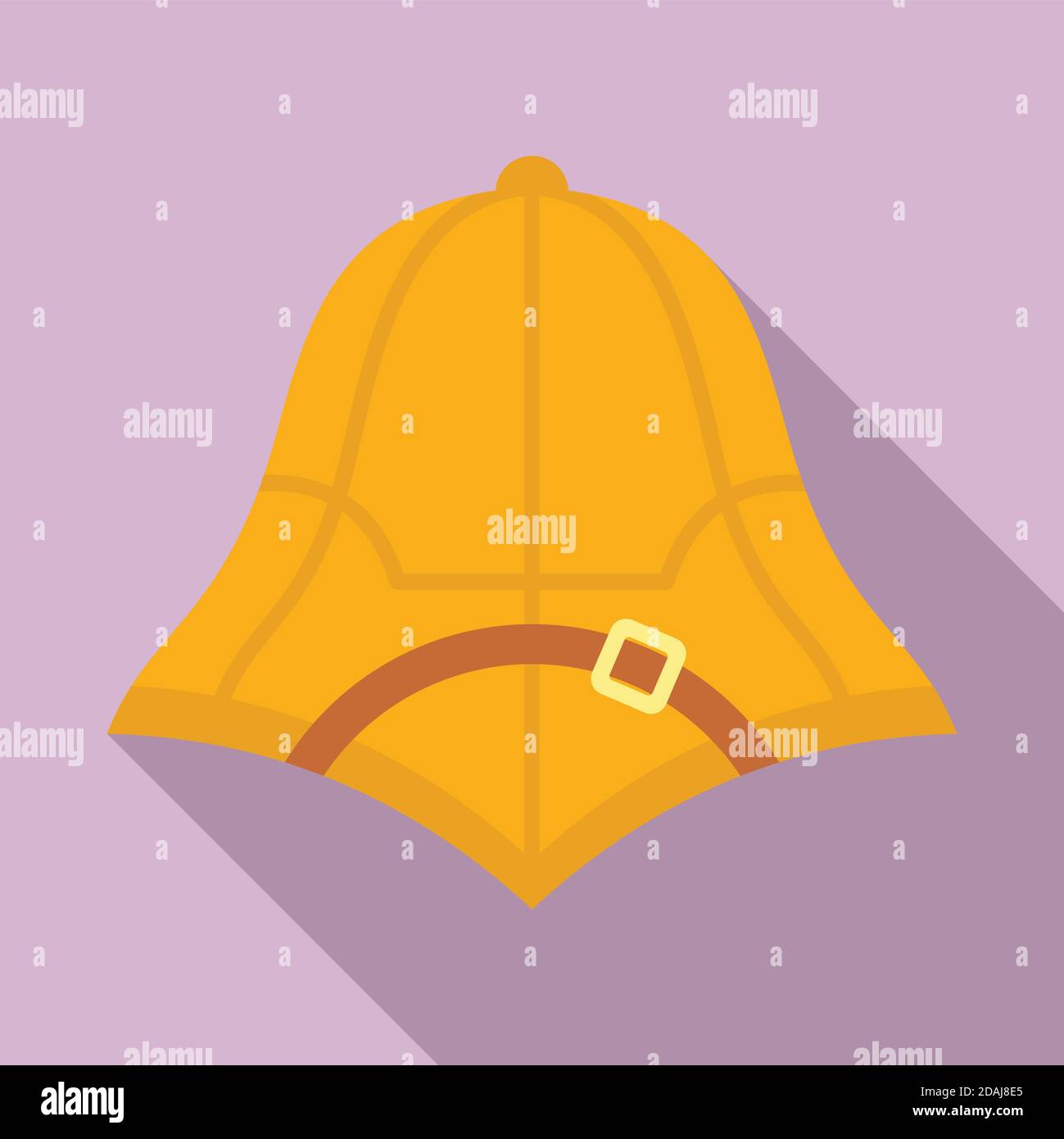 Safari hunter hat icon, flat style Stock Vector Image & Art - Alamy