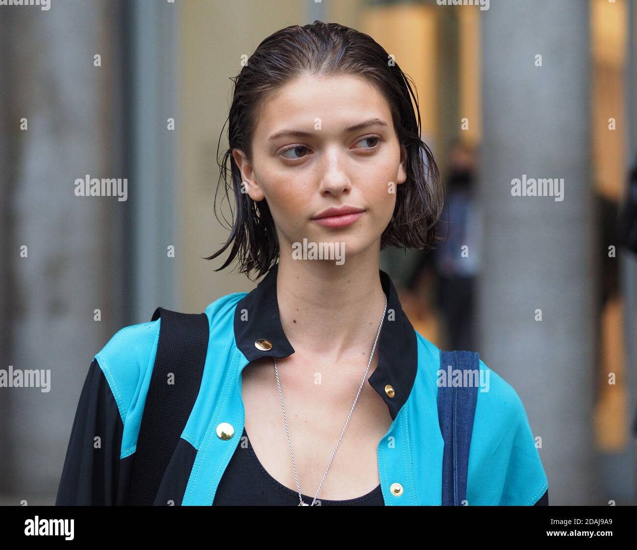 Valerie Scherzinger street style outfit after Sportmax Fashion Show ...