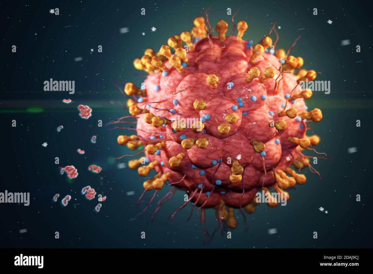 Herpes virus microscope hi-res stock photography and images - Alamy