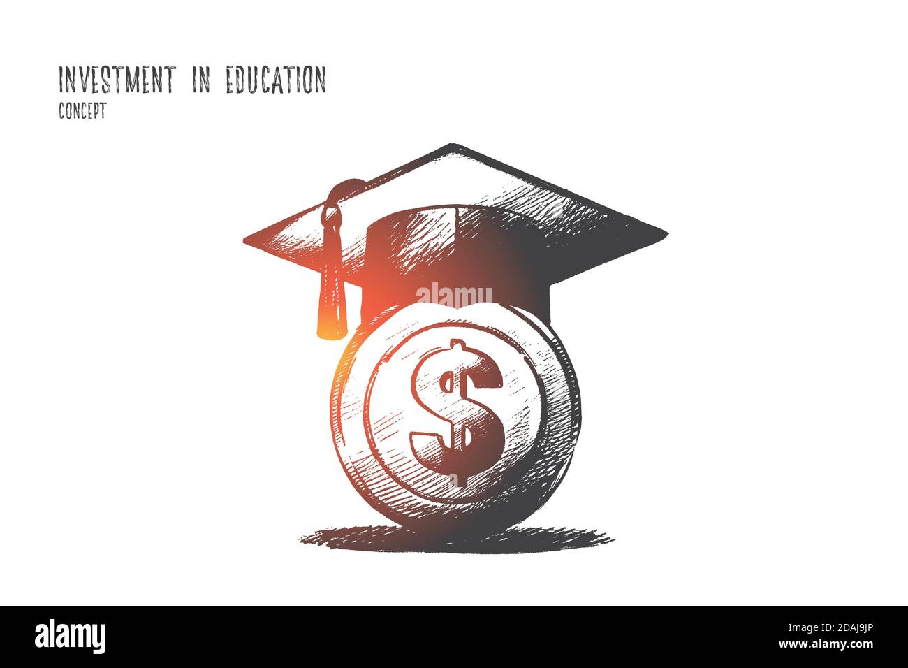 Investment in education Stock Vector Images - Alamy