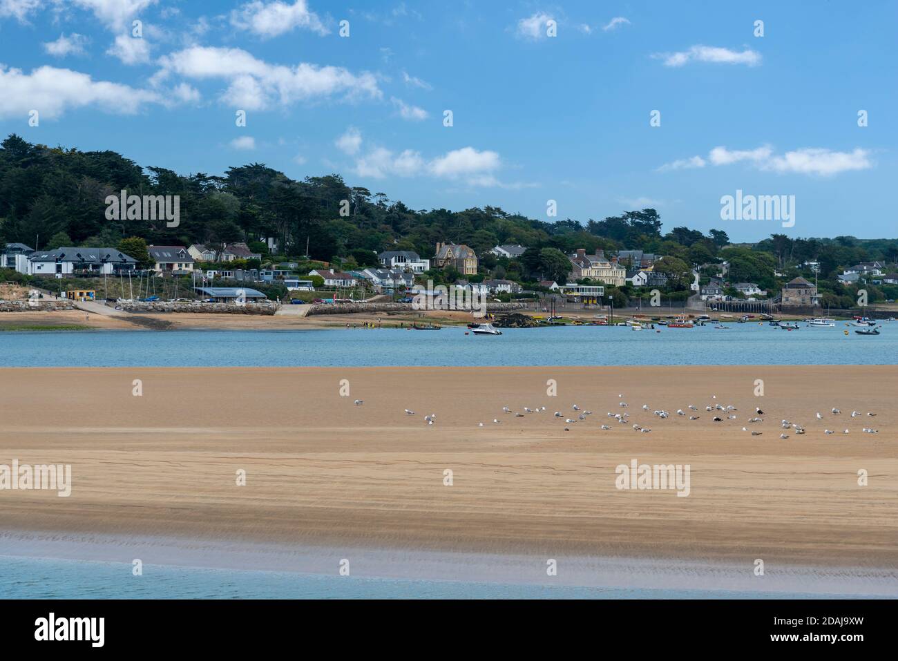 River Camel estuary, Padstow, Cornwall, UK Stock Photo - Alamy