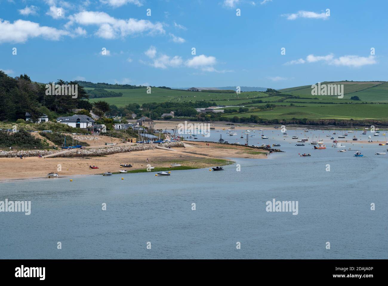 River Camel estuary, Padstow, Cornwall, UK Stock Photo - Alamy
