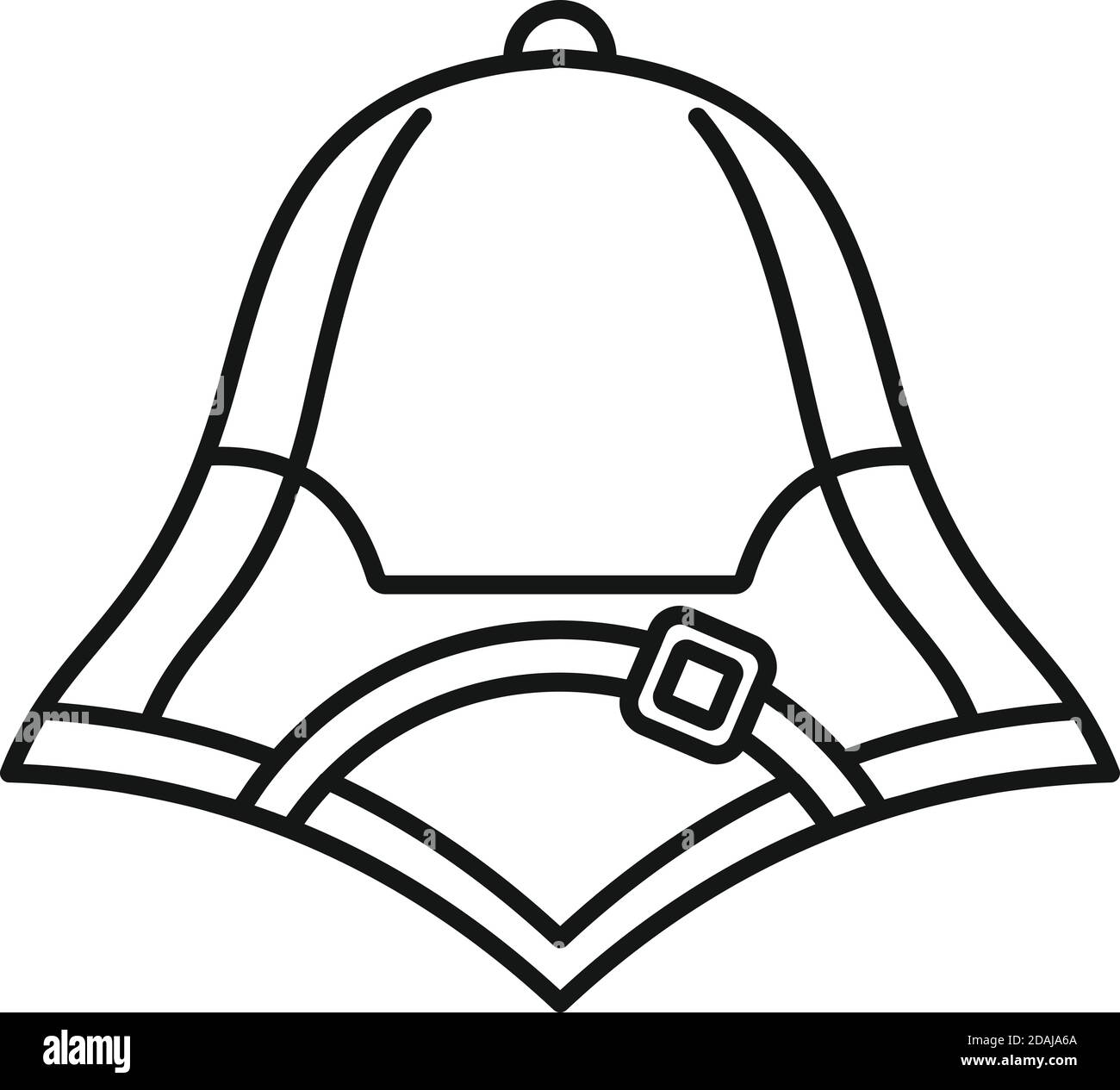 Safari hunter hat icon, outline style Stock Vector Image & Art - Alamy