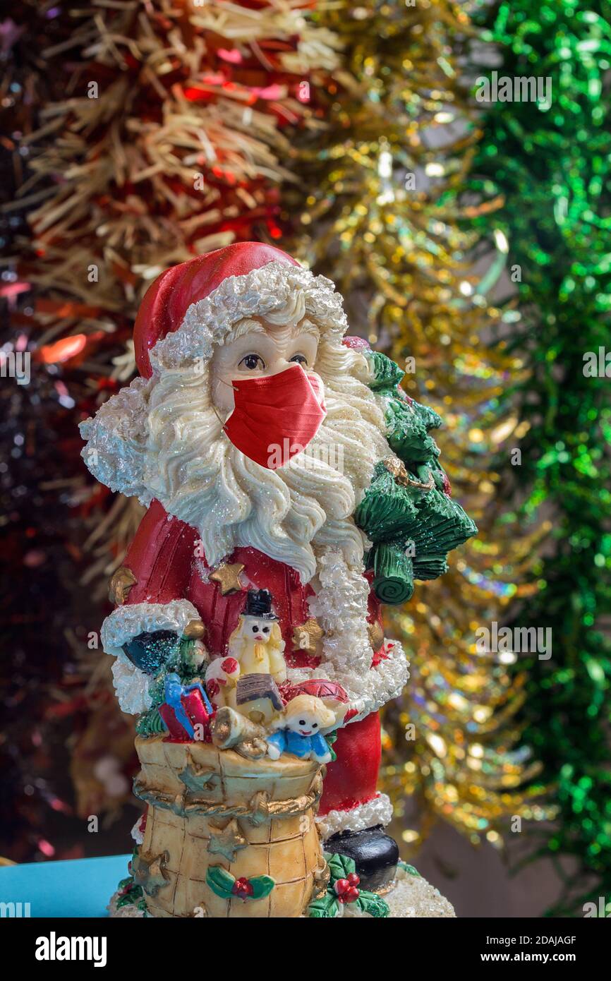 Santa wears hi-res stock photography and images - Alamy