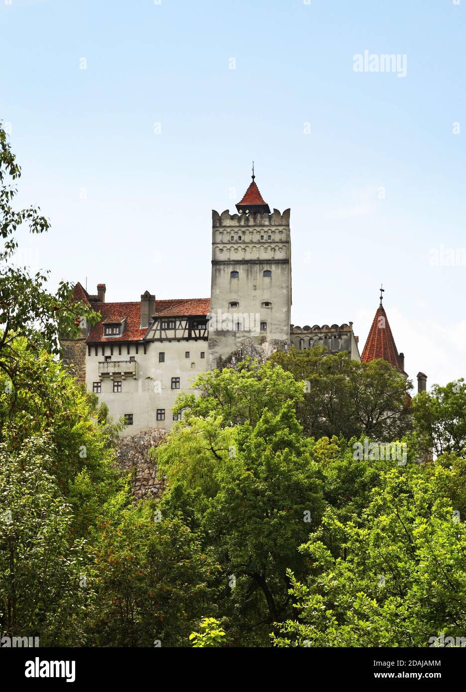 Bran castle exterior view hi-res stock photography and images - Alamy