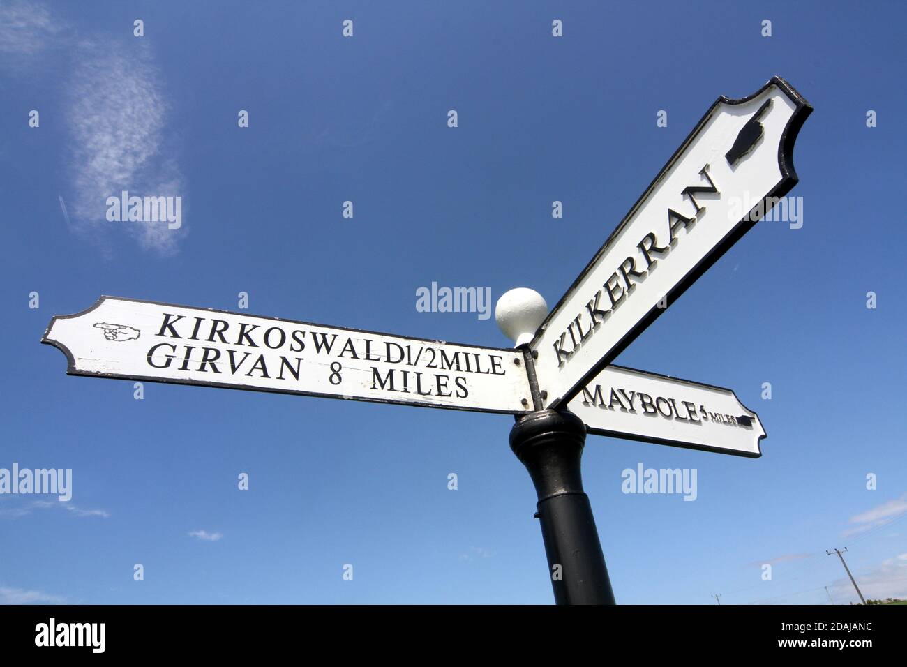 Old milestone scotland hi-res stock photography and images - Alamy