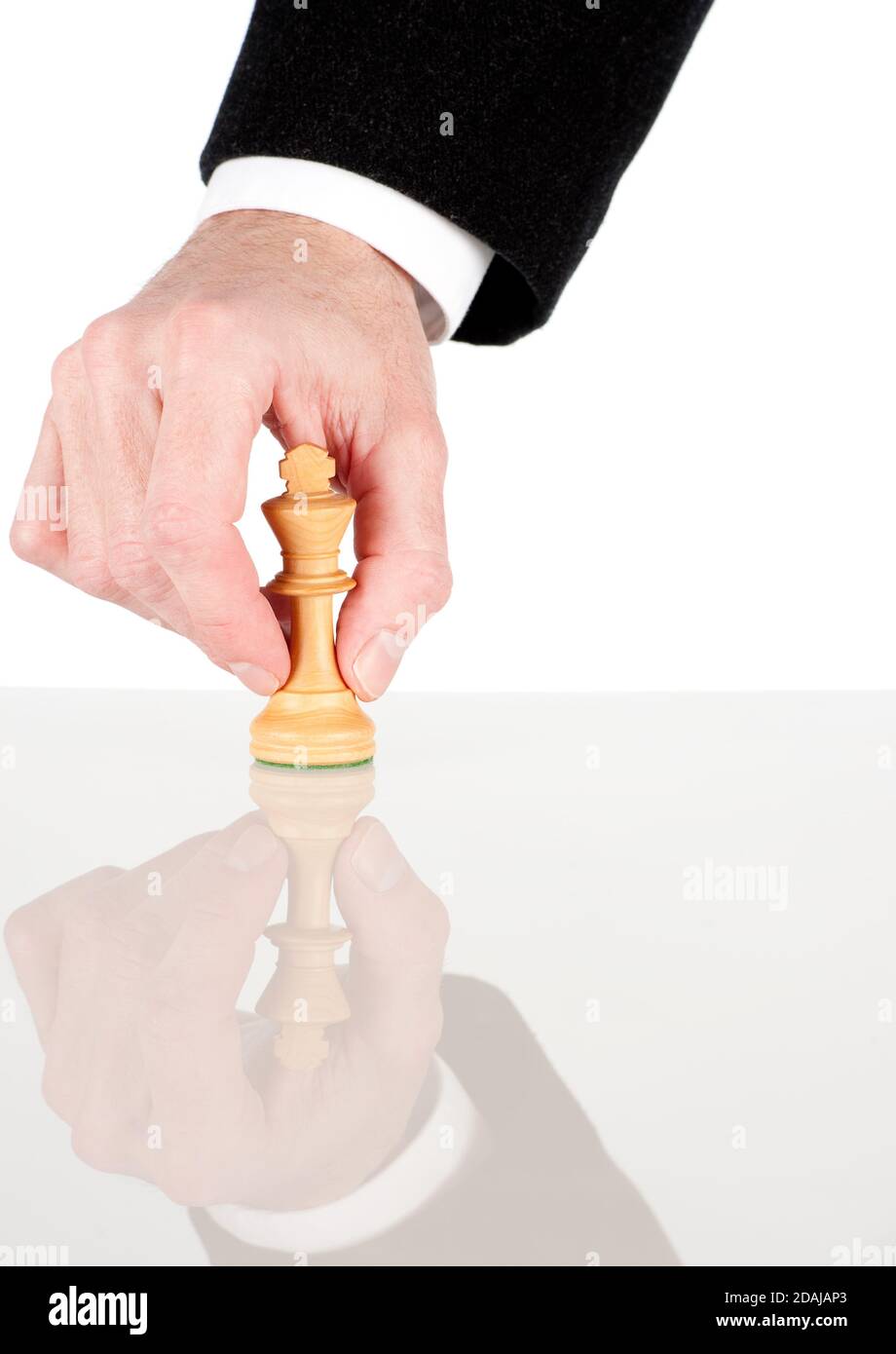 Hand holding chess figure hi-res stock photography and images - Alamy