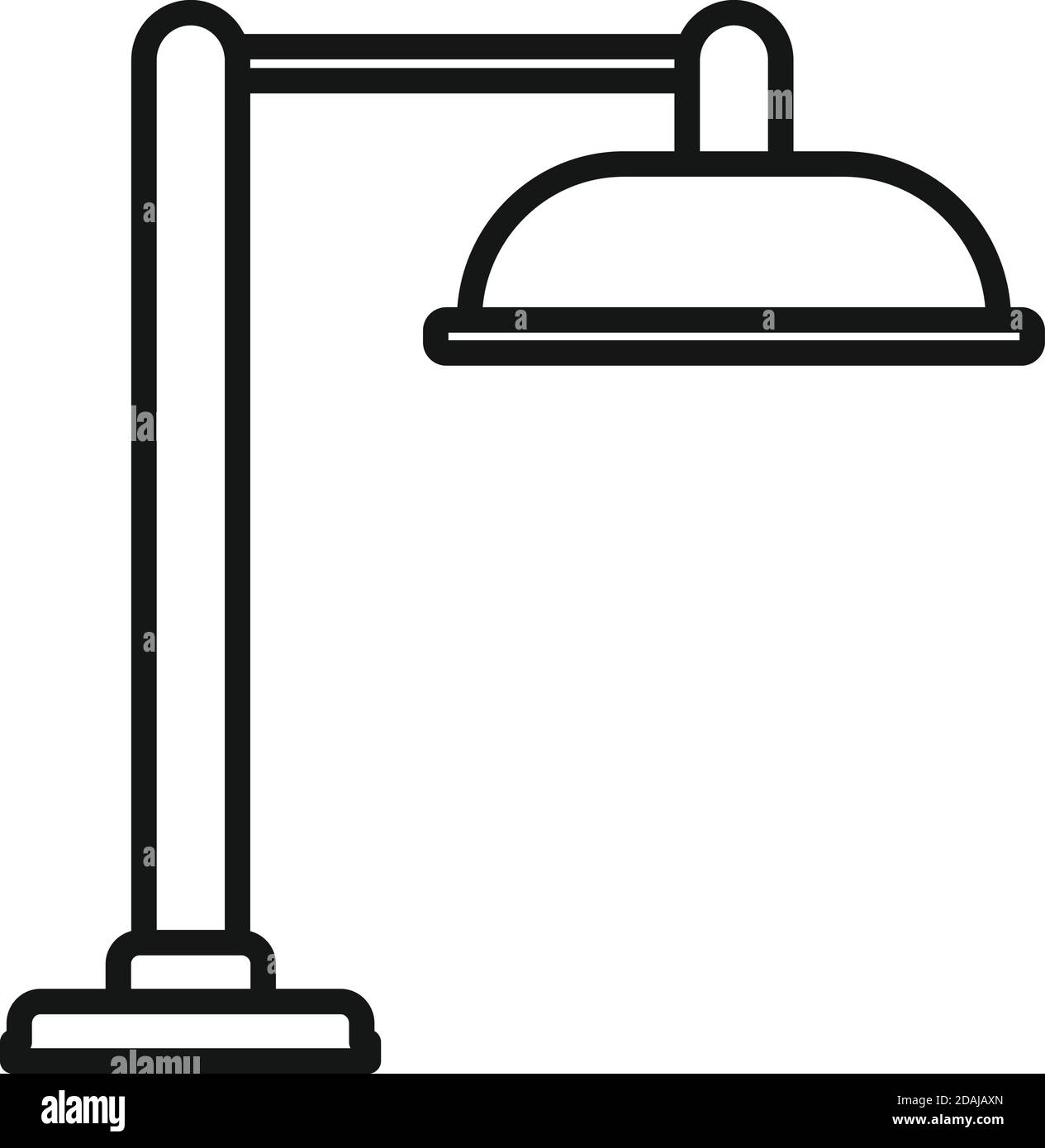 Lightbulb surgical light icon, outline style Stock Vector Image & Art ...