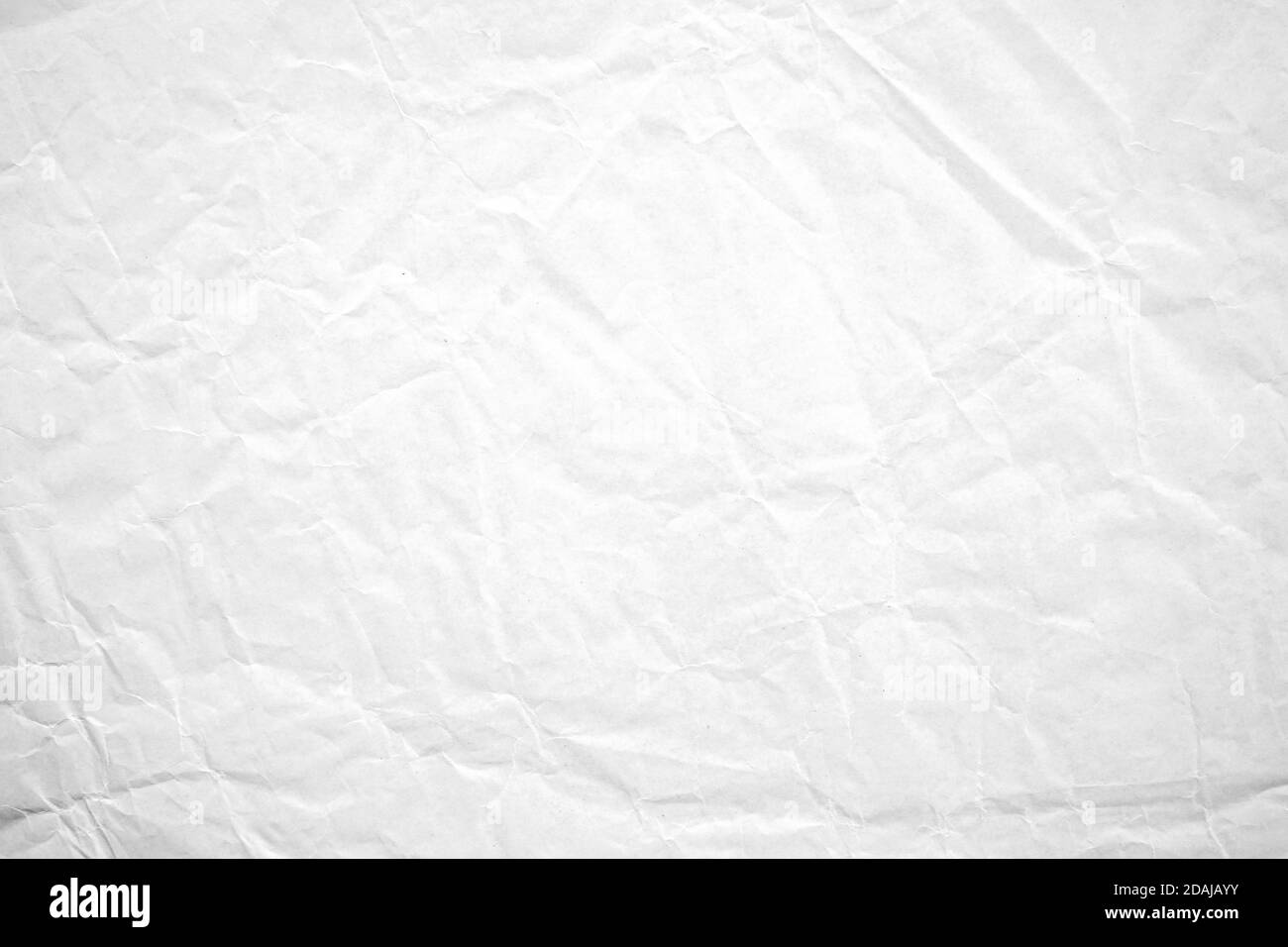 White crumpled recycle paper background Stock Photo - Alamy