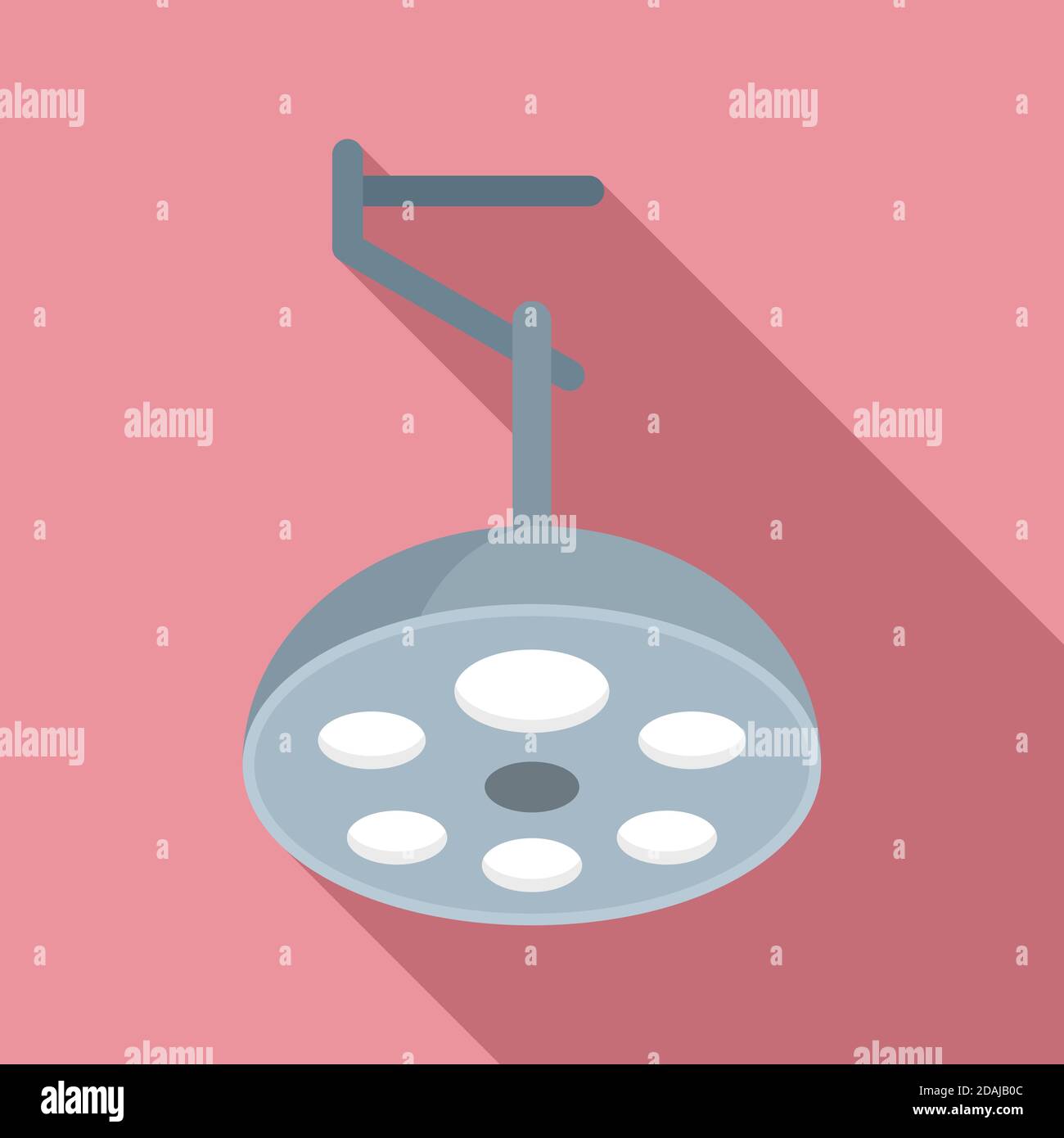 Clinic surgical light icon, flat style Stock Vector Image & Art - Alamy