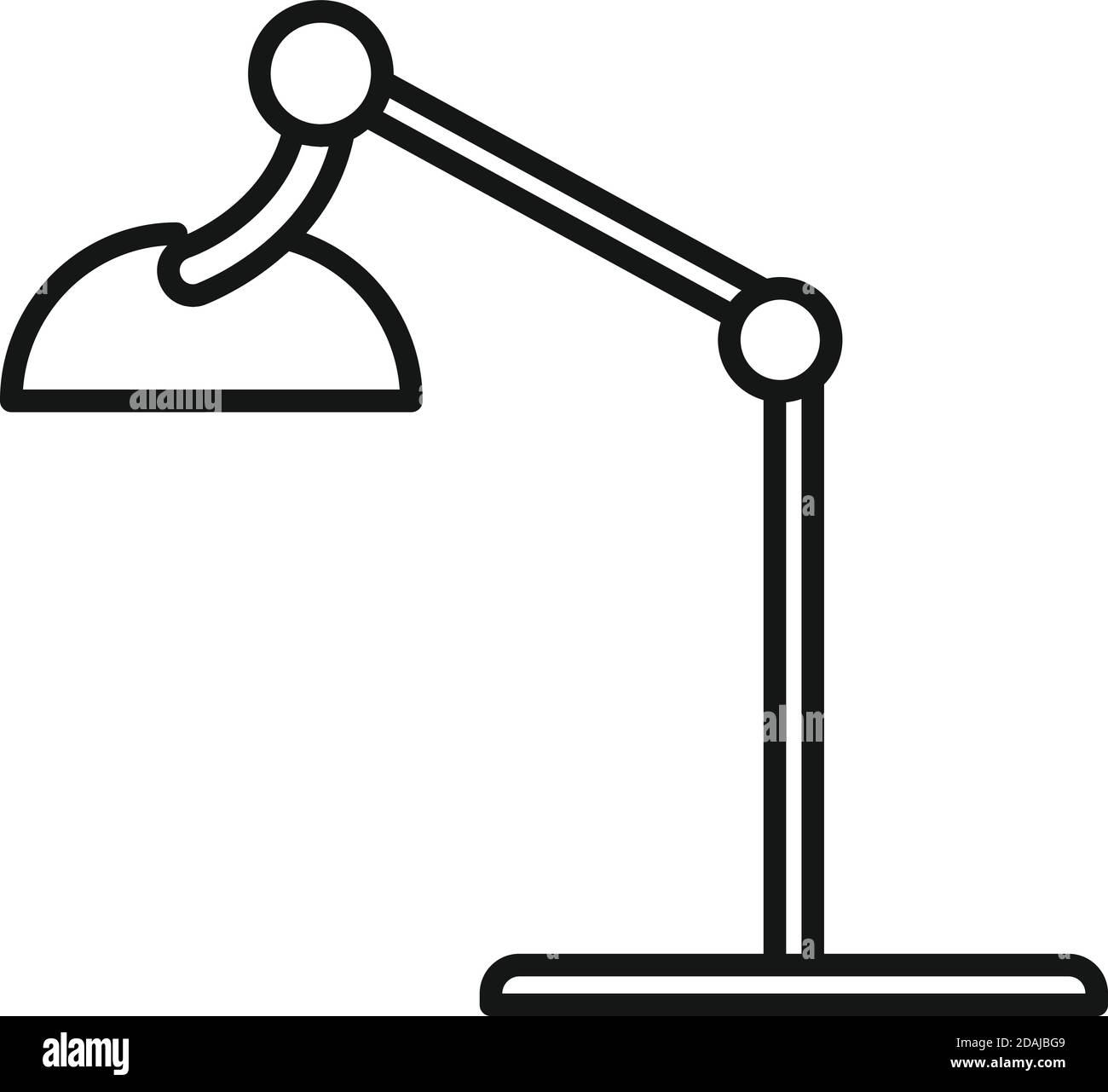 Hospital surgical light icon, outline style Stock Vector Image & Art ...