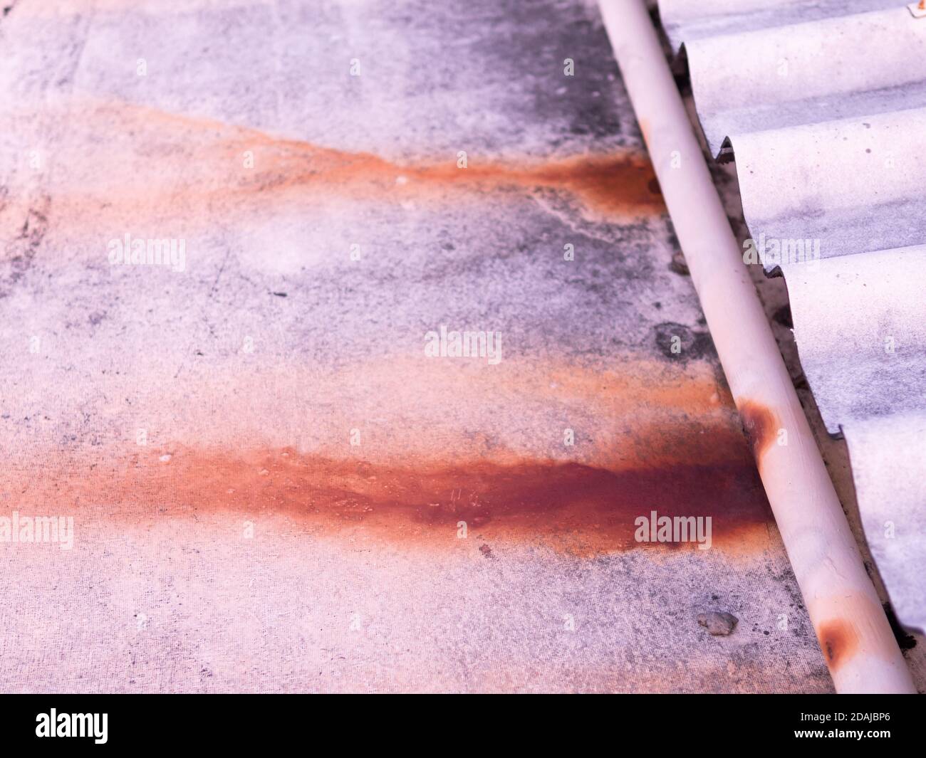 Damaged valves, pipes, and plumbing pipes, and lots of rusting, causing ...