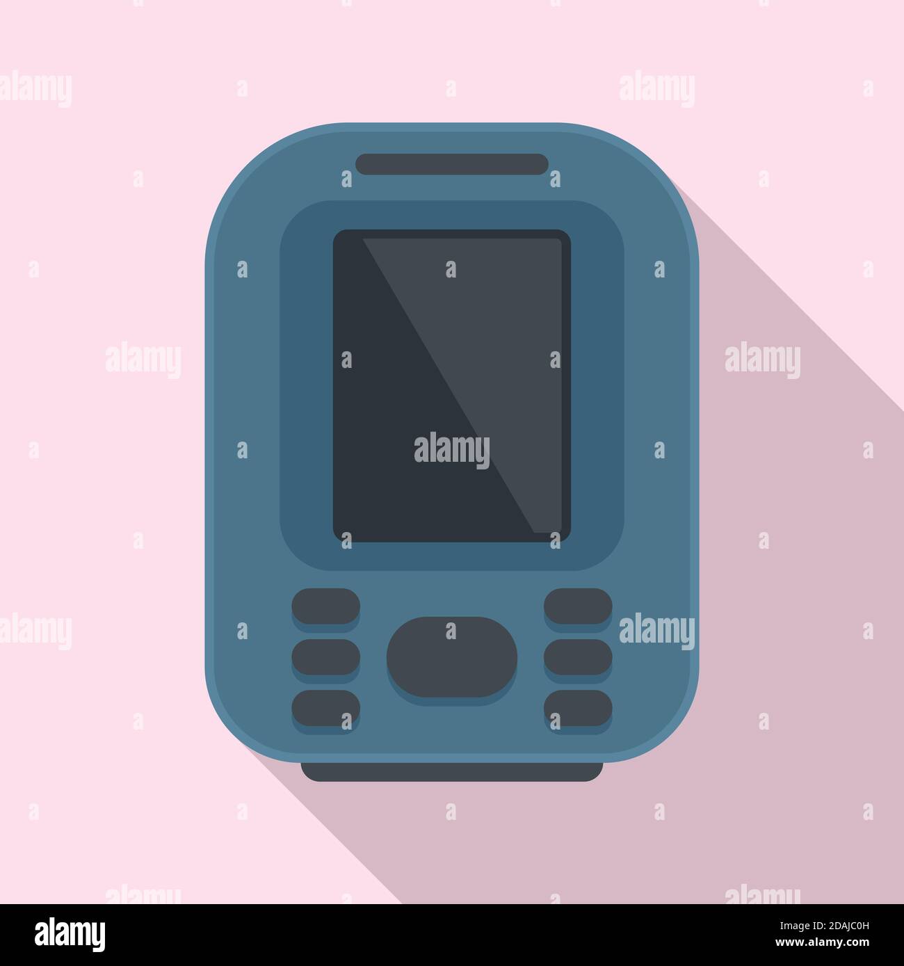 Device echo sounder icon, flat style Stock Vector Image & Art - Alamy