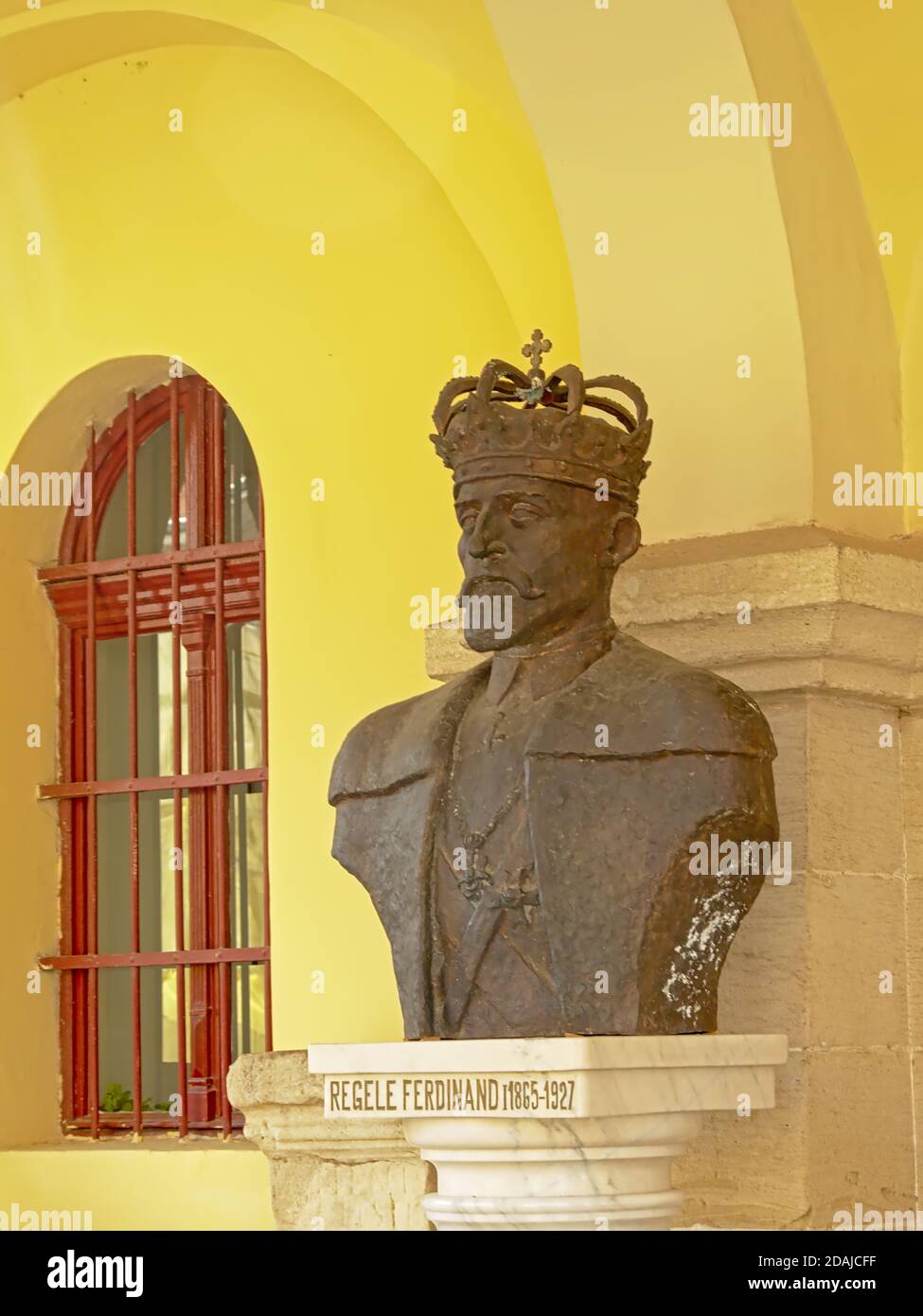 Bust of Ferdinand I or Ferdinand Viktor Albert Meinrad, the last king ...