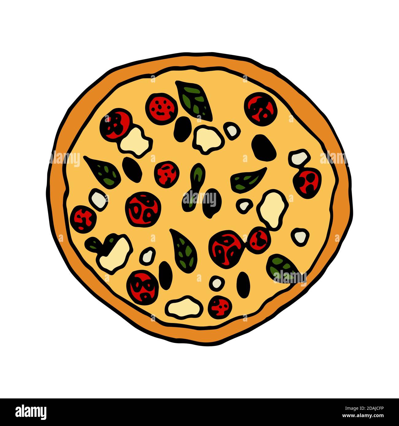 Close up view lunch Stock Vector Images - Alamy