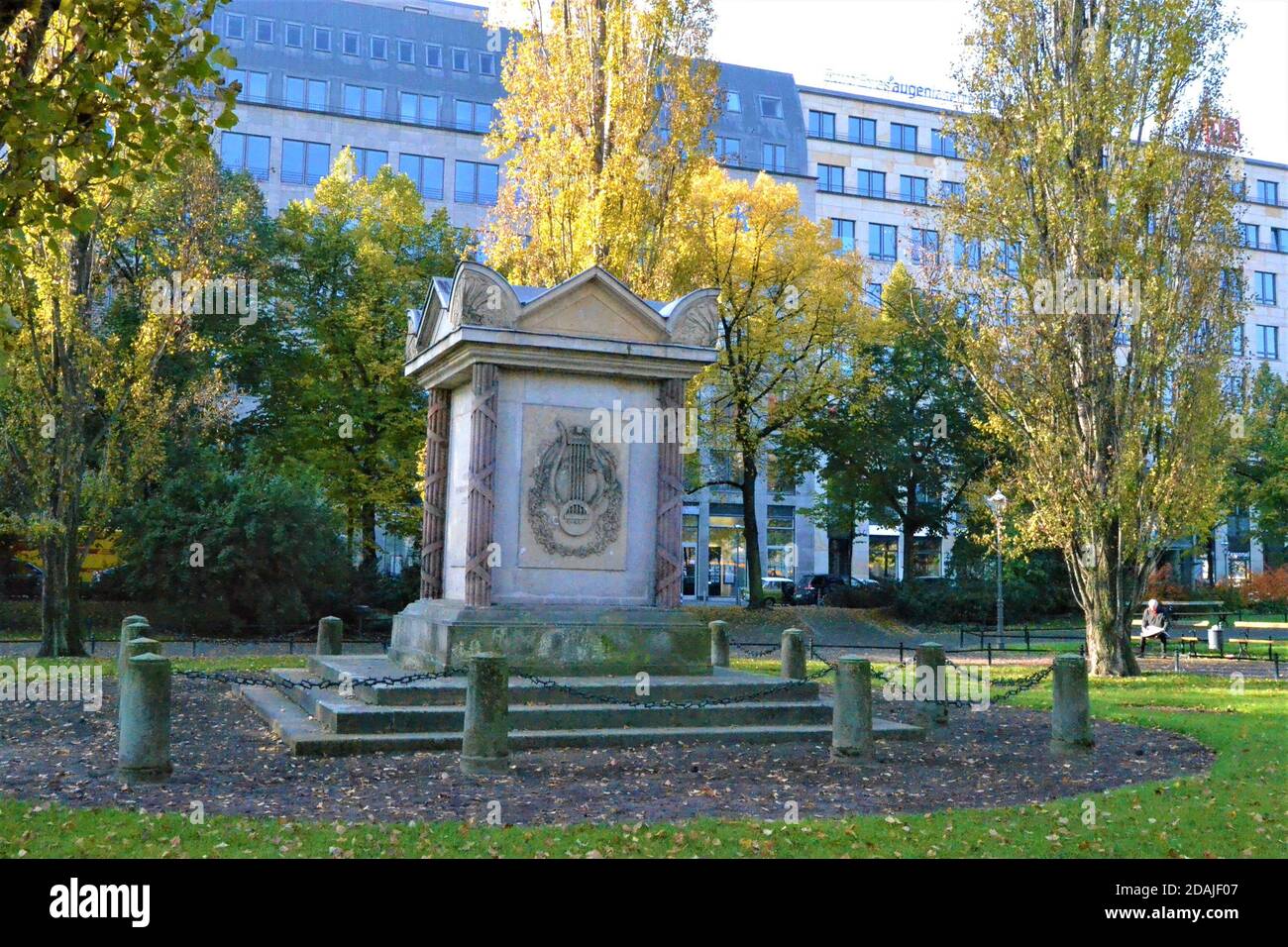 City view of Leipzig Germany. Street views of Leipzig during sunny day ...