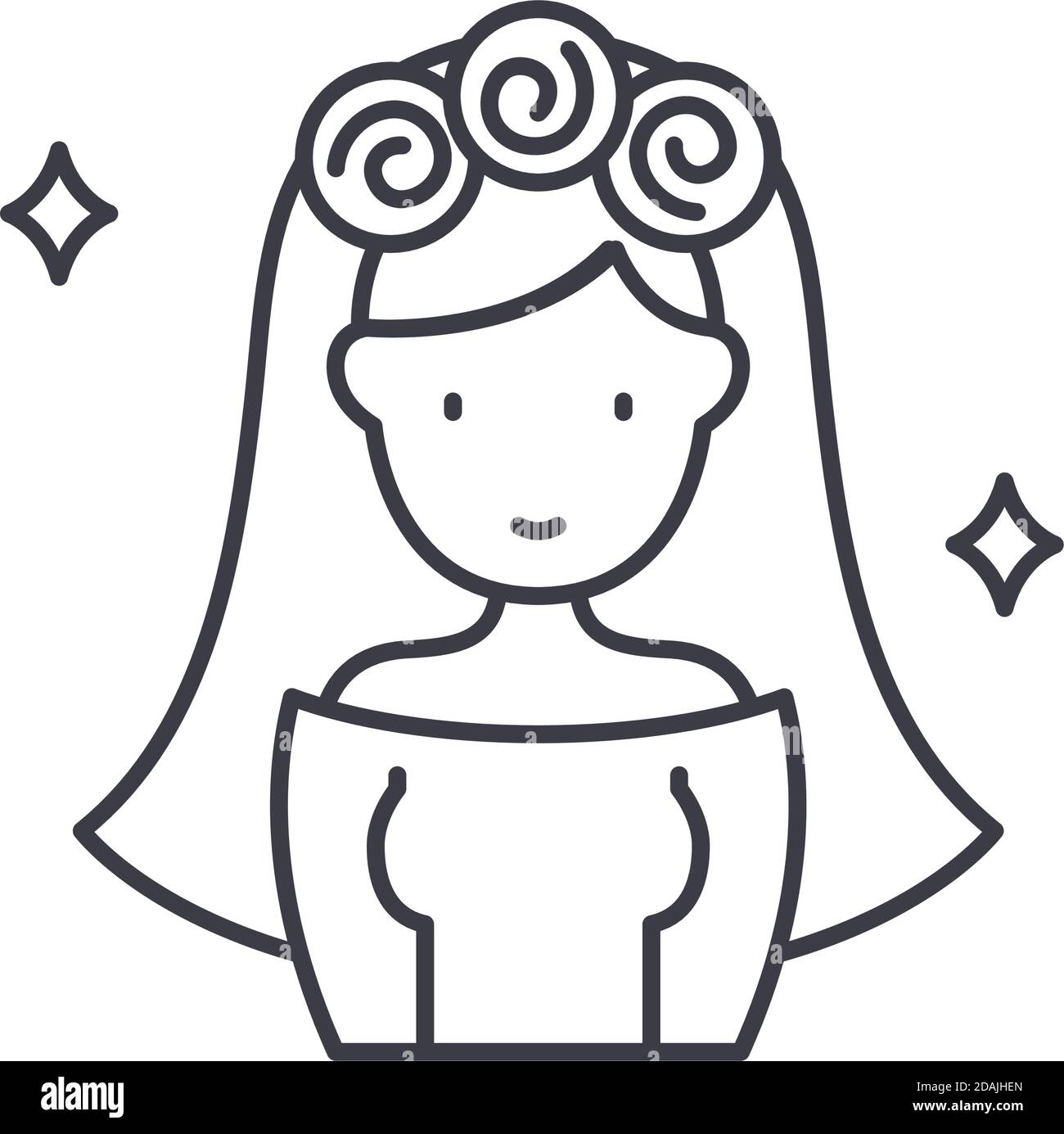Bride Icon Vector