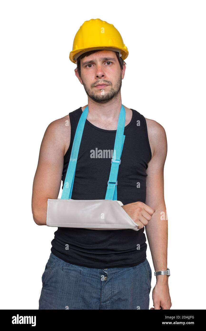 Arm sling worker hi-res stock photography and images - Alamy