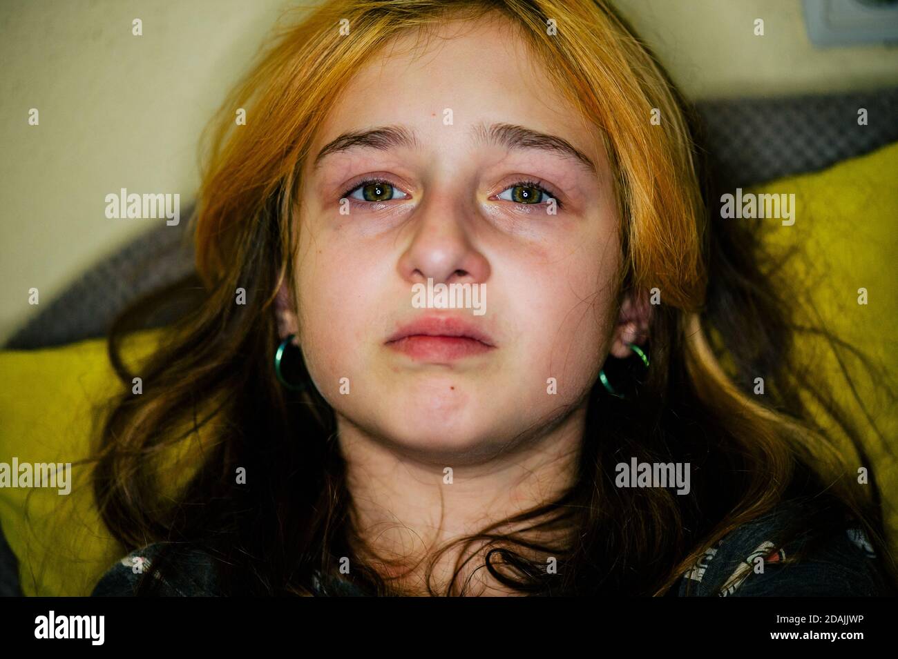 Pretty Green Crying Eyes