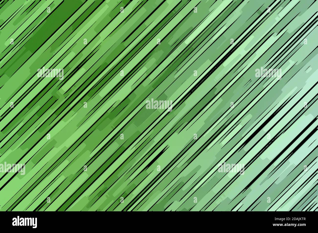 Green lines posterization style background, digitally created Stock ...
