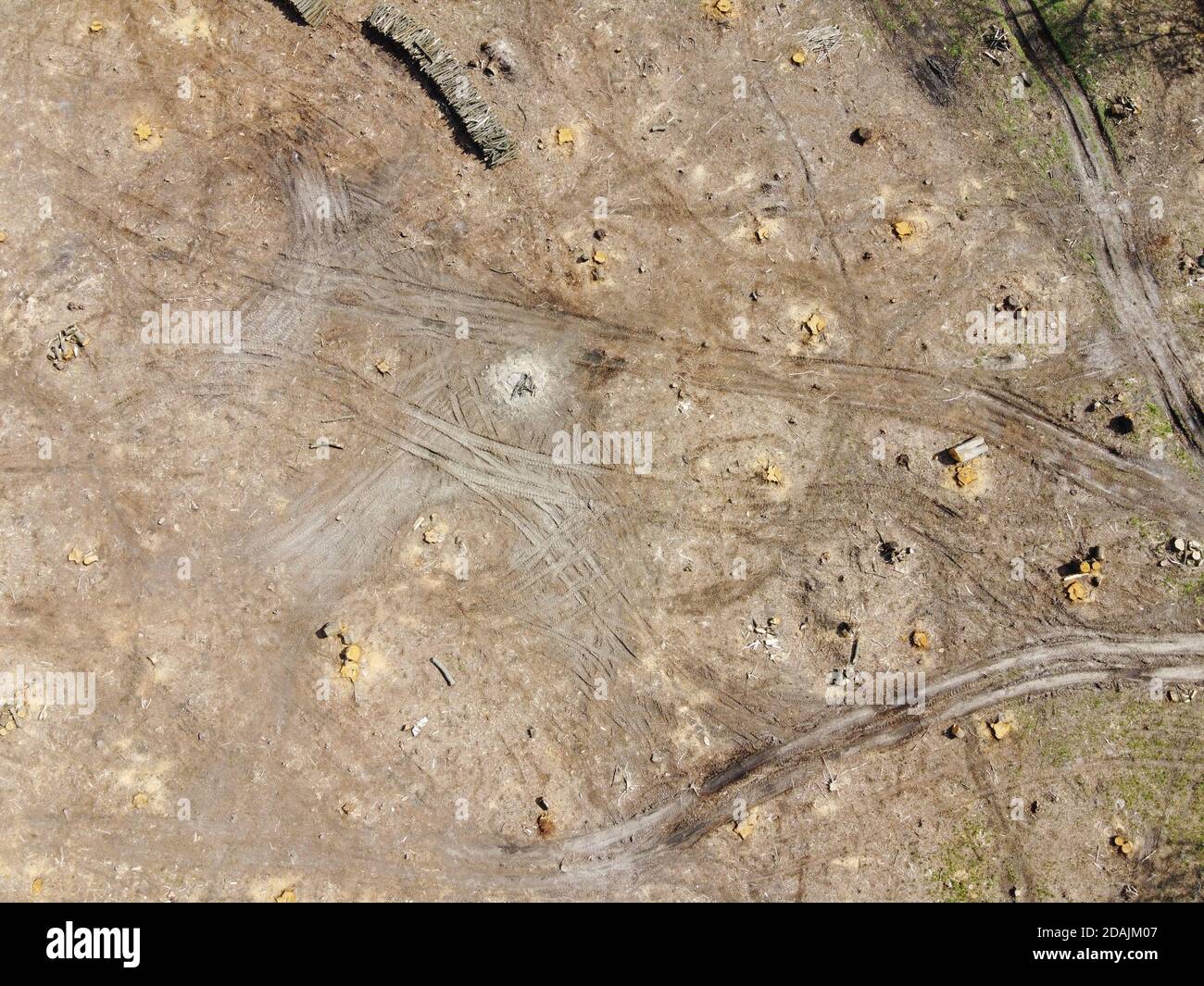 Devastated landscape hi-res stock photography and images - Alamy