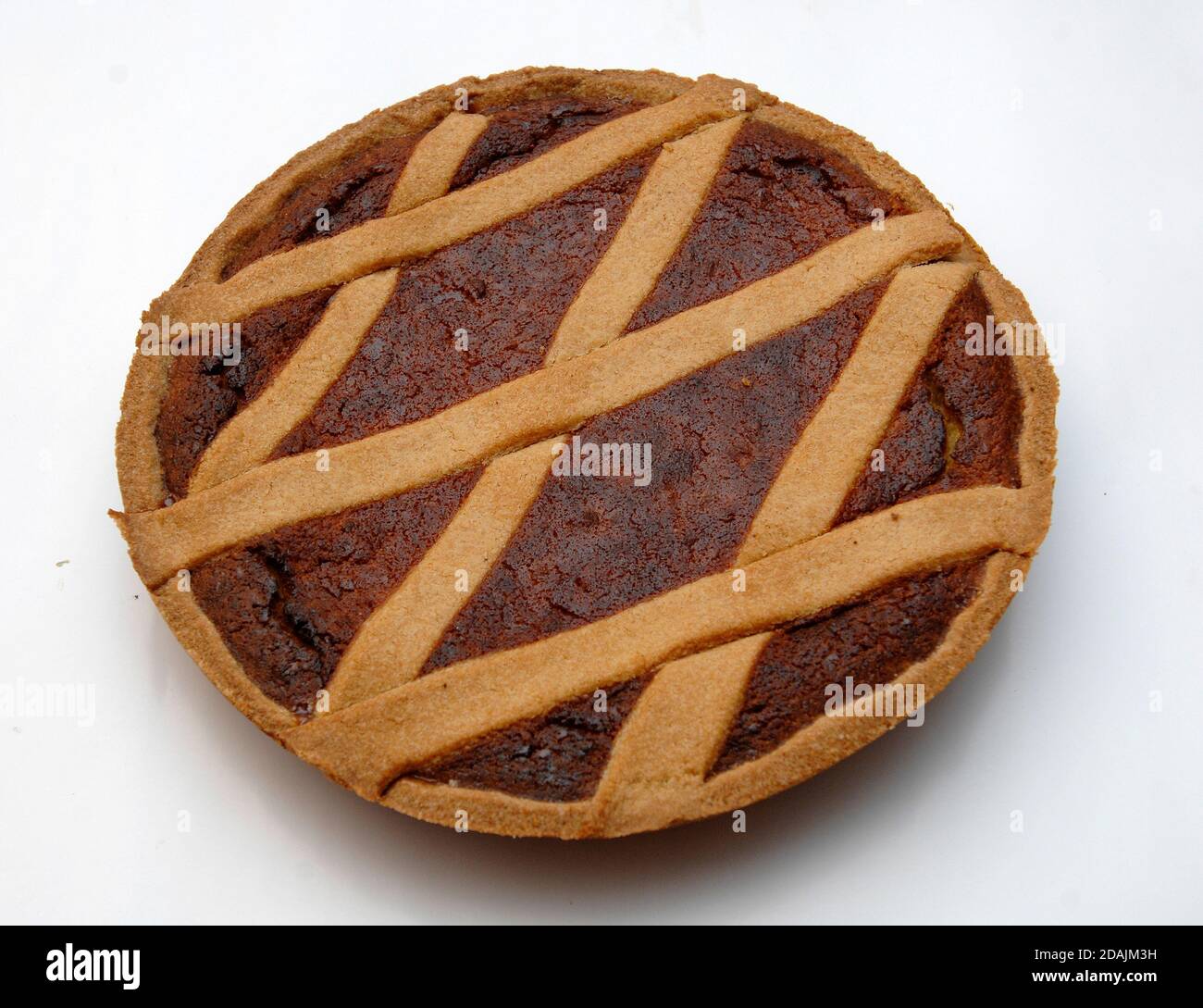 detail of a real traditional and typical cake from Campania region in ...